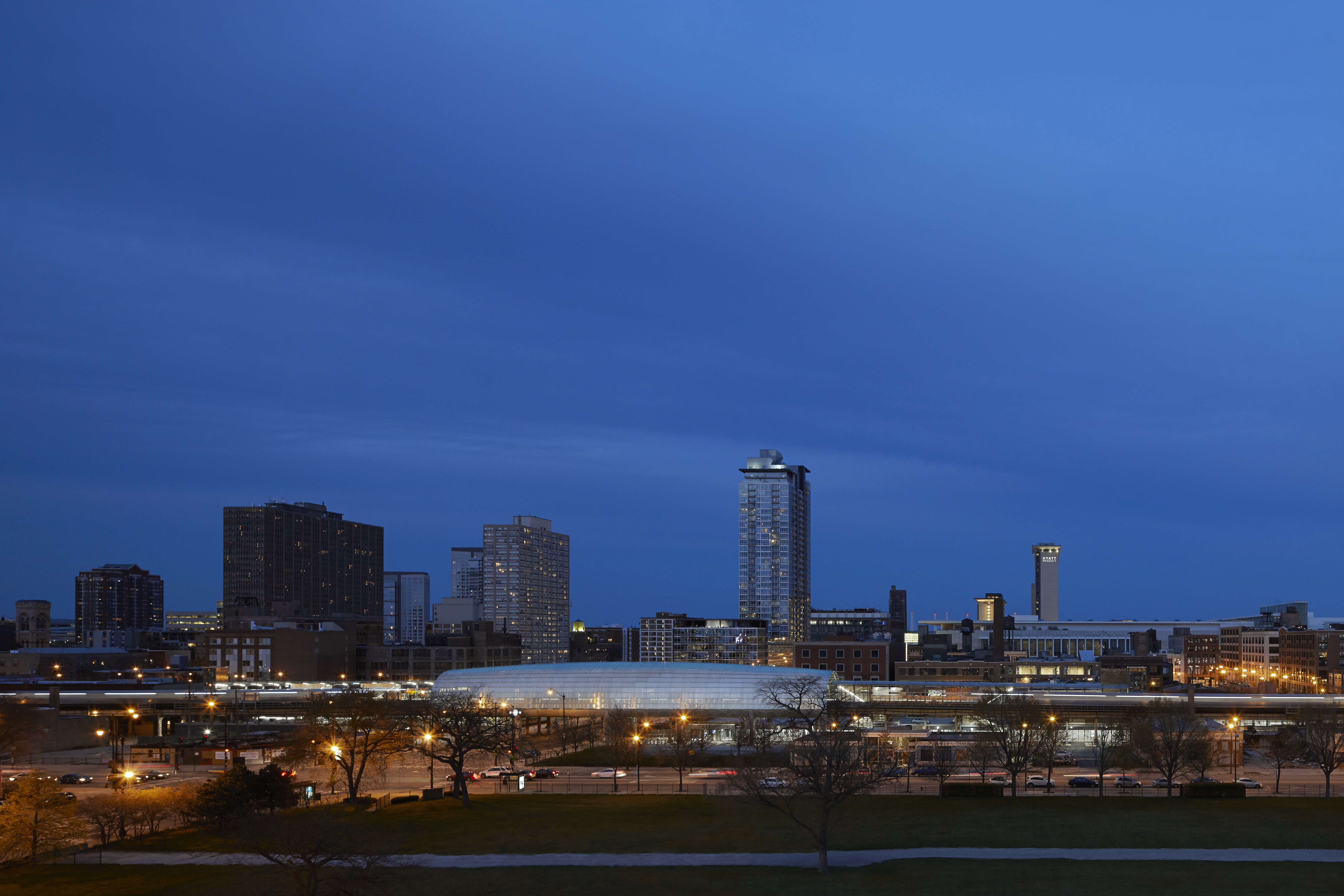 CTA Cermak-McCormick Place Station by Ross Barney Architects - Architizer