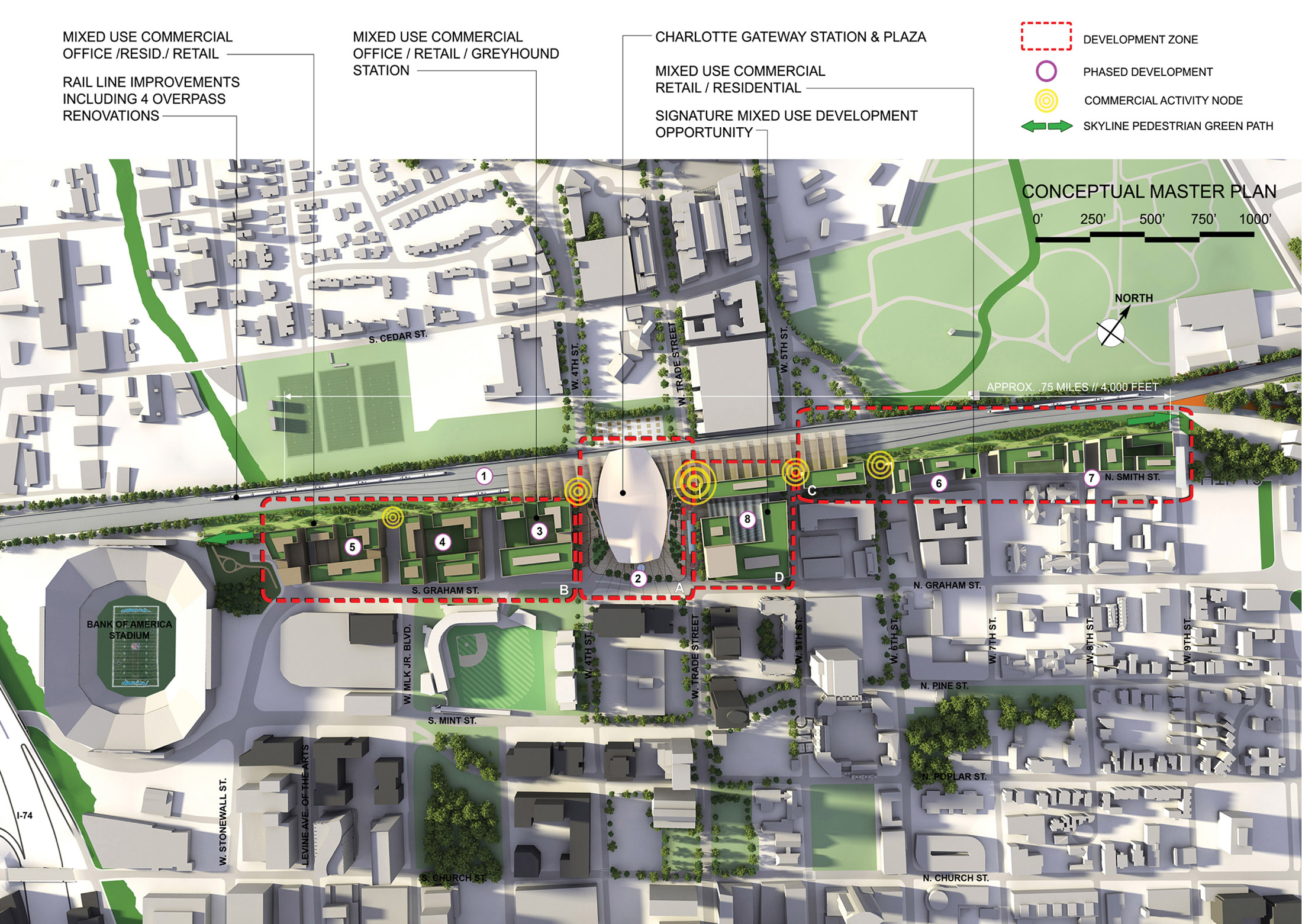Idea 1304634: Charlotte Gateway Station by EQV Consortium - Architizer