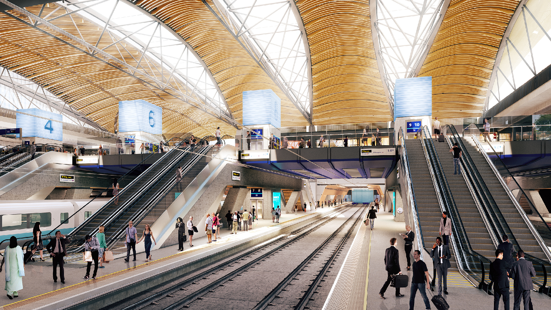 Euston Station HS2 Terminal - Architizer
