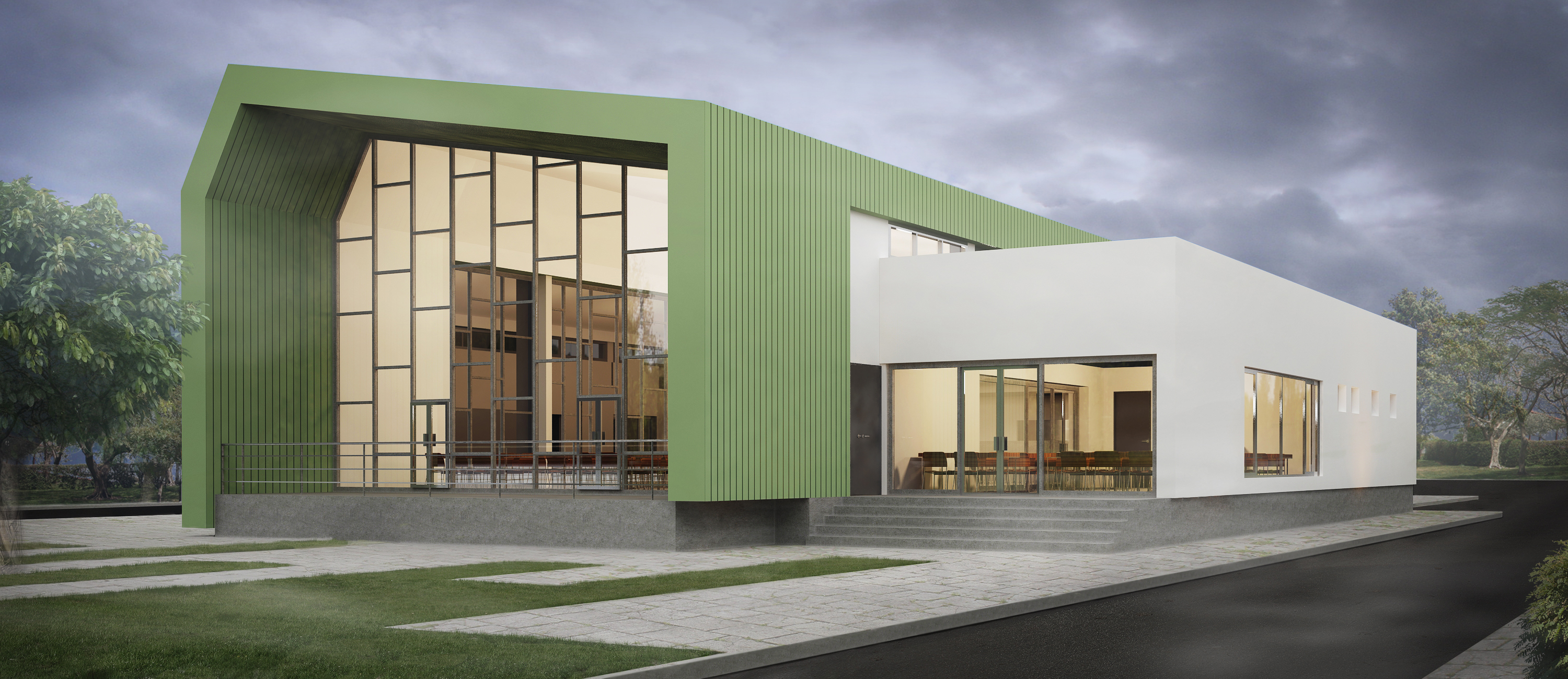 STUDENT RESTAURANT by MRA Architects - Architizer