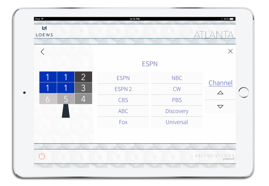 Loews Atlanta Video Wall & Stand by Ascend Studios - Architizer