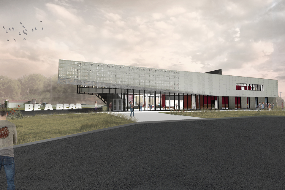 Davis-Harrington Welcome Center, Missouri State University by Dake ...