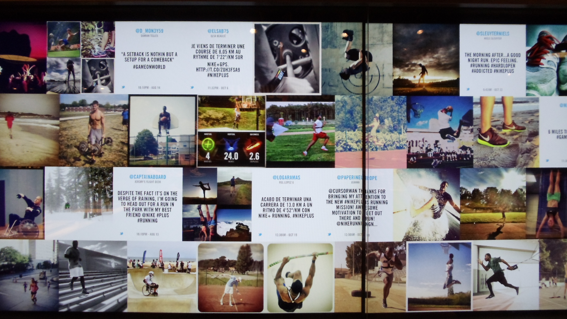 Nike video walls by Ascend Studios - Architizer