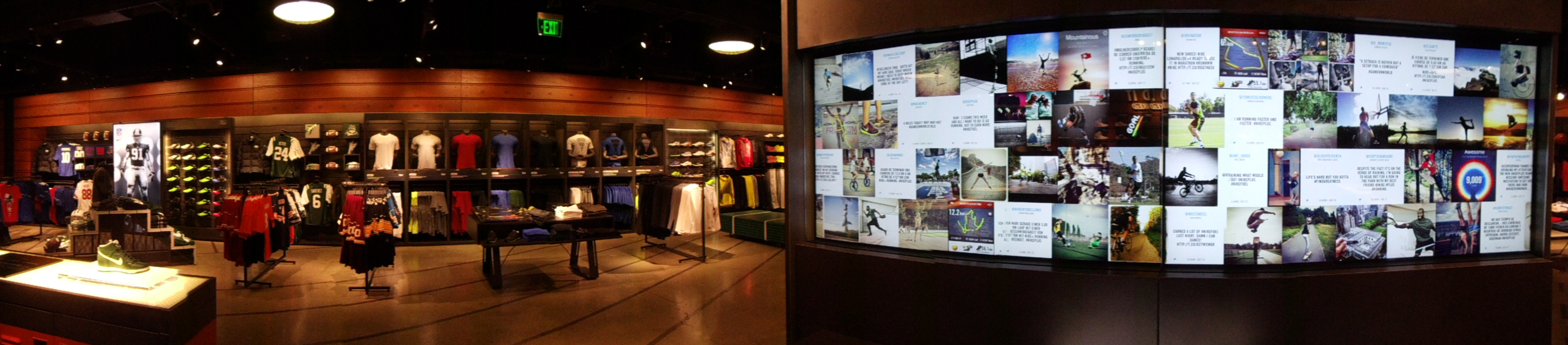 Nike video walls by Ascend Studios - Architizer