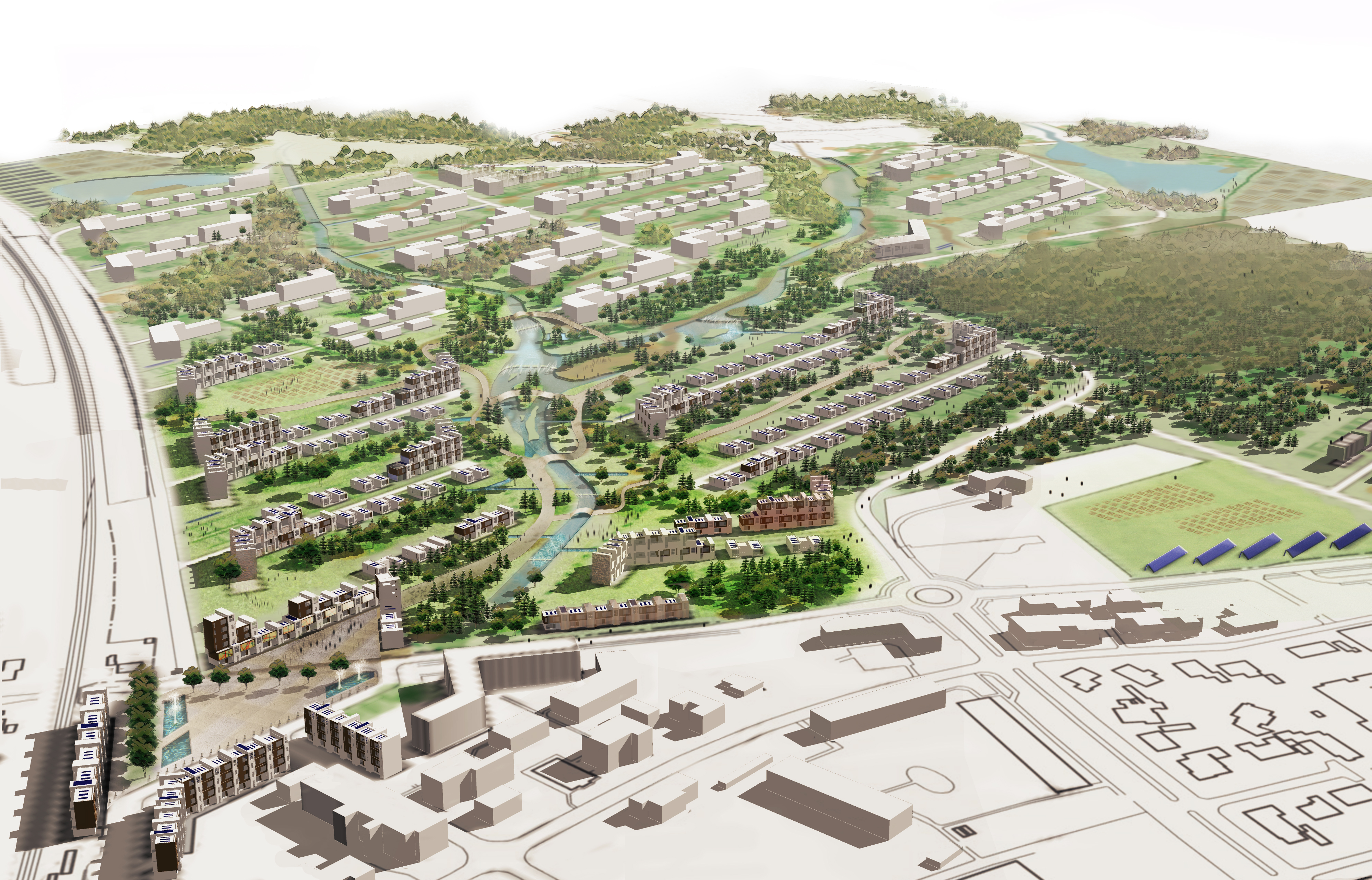 SolHolm-Town Expansion by Solearth Architecture - Architizer