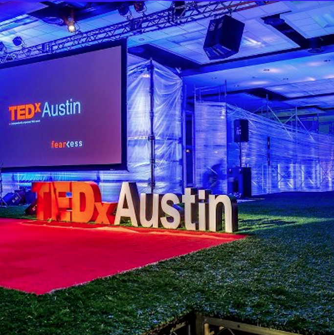 F1 Suspension Lighting | TEDx Austin by Lightlink Lighting - Architizer