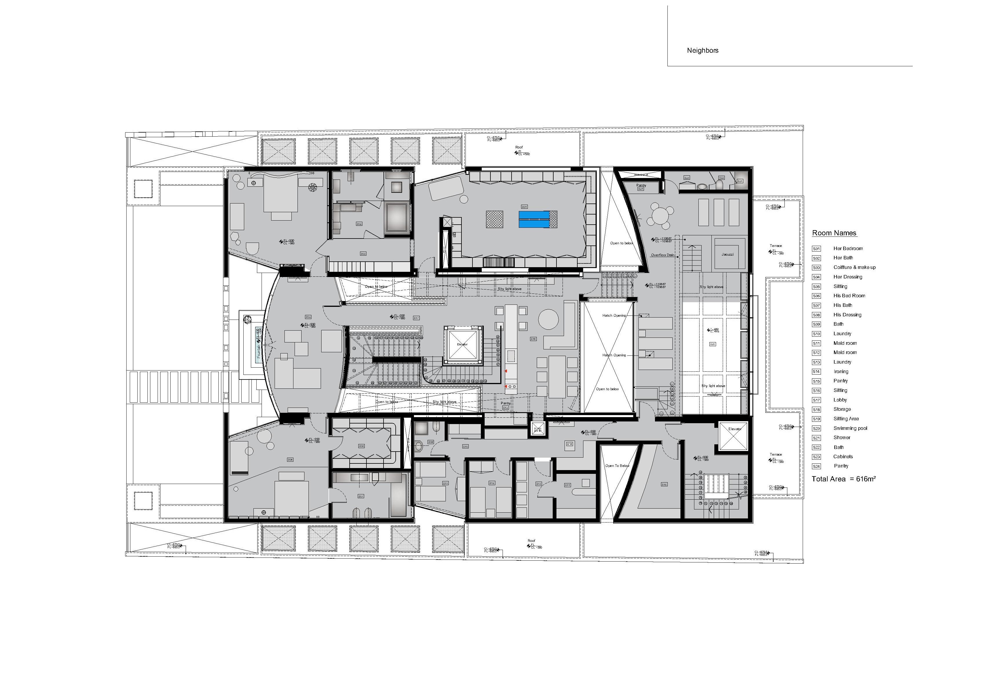 AL Saif residence in Kuwait by Roma International - Architizer