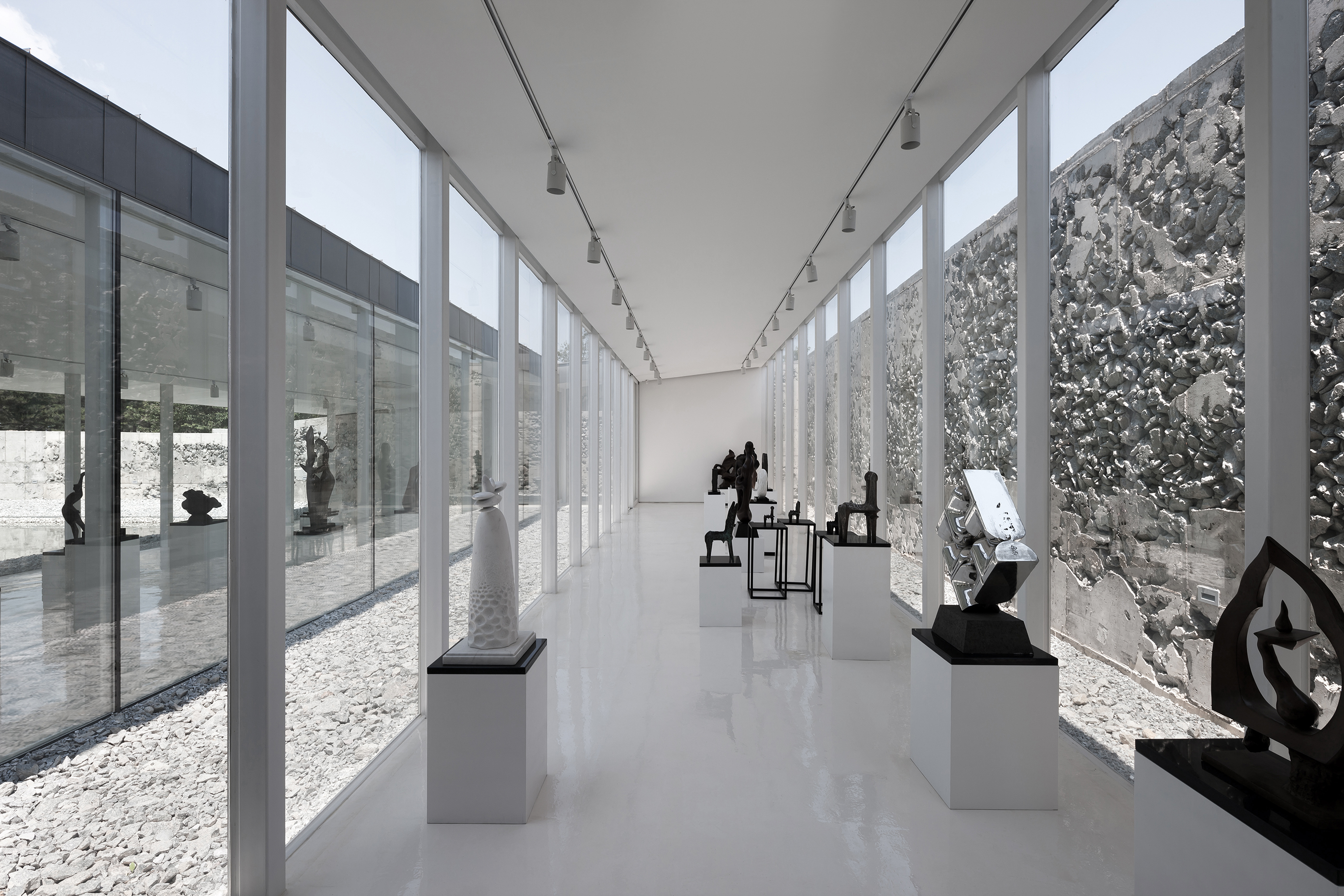 Idea 1317136: Bauzium Sculpture Gallery by Archium in South Korea ...