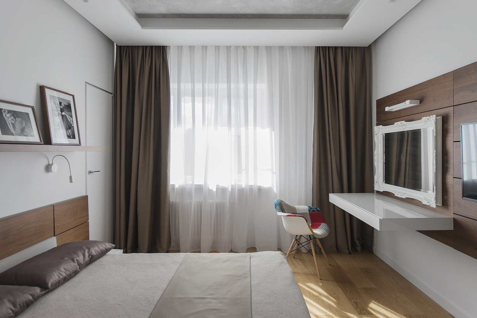 Apartment interior area of 100 sqm in new building in Moscow by ...