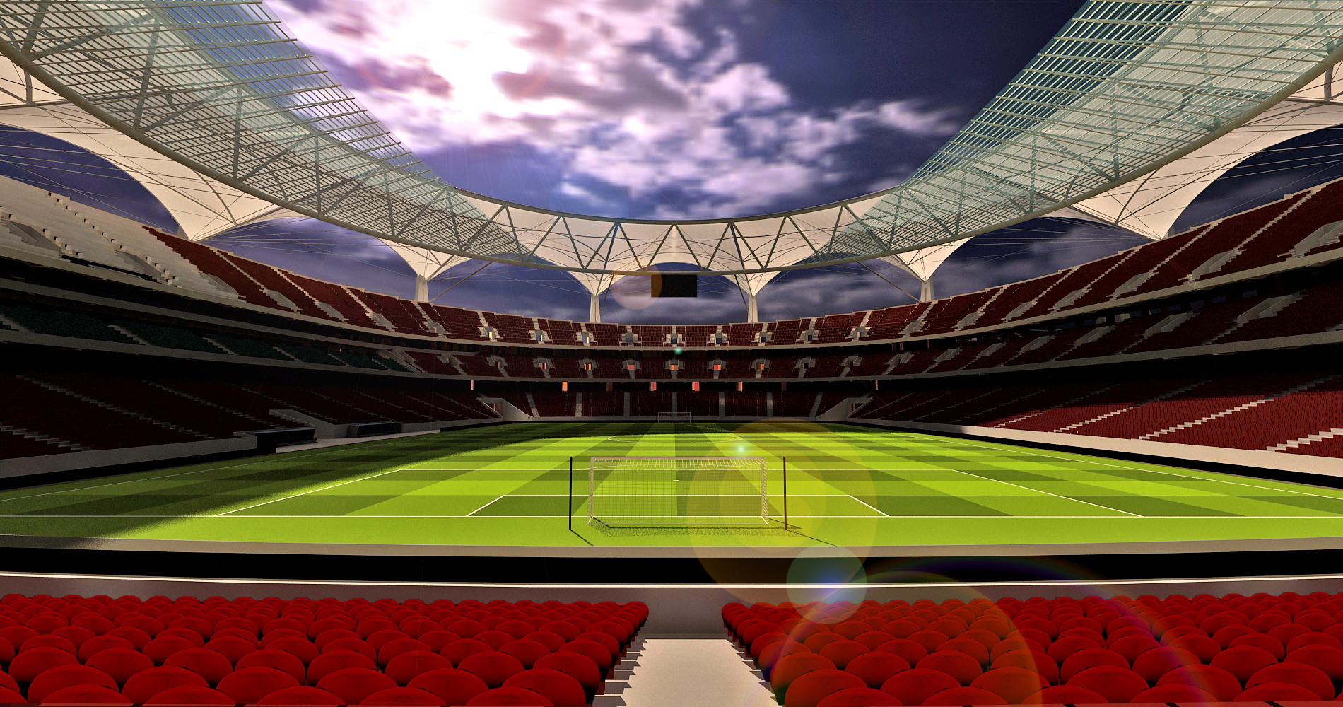 Volcano stadium by Gproject - Architizer