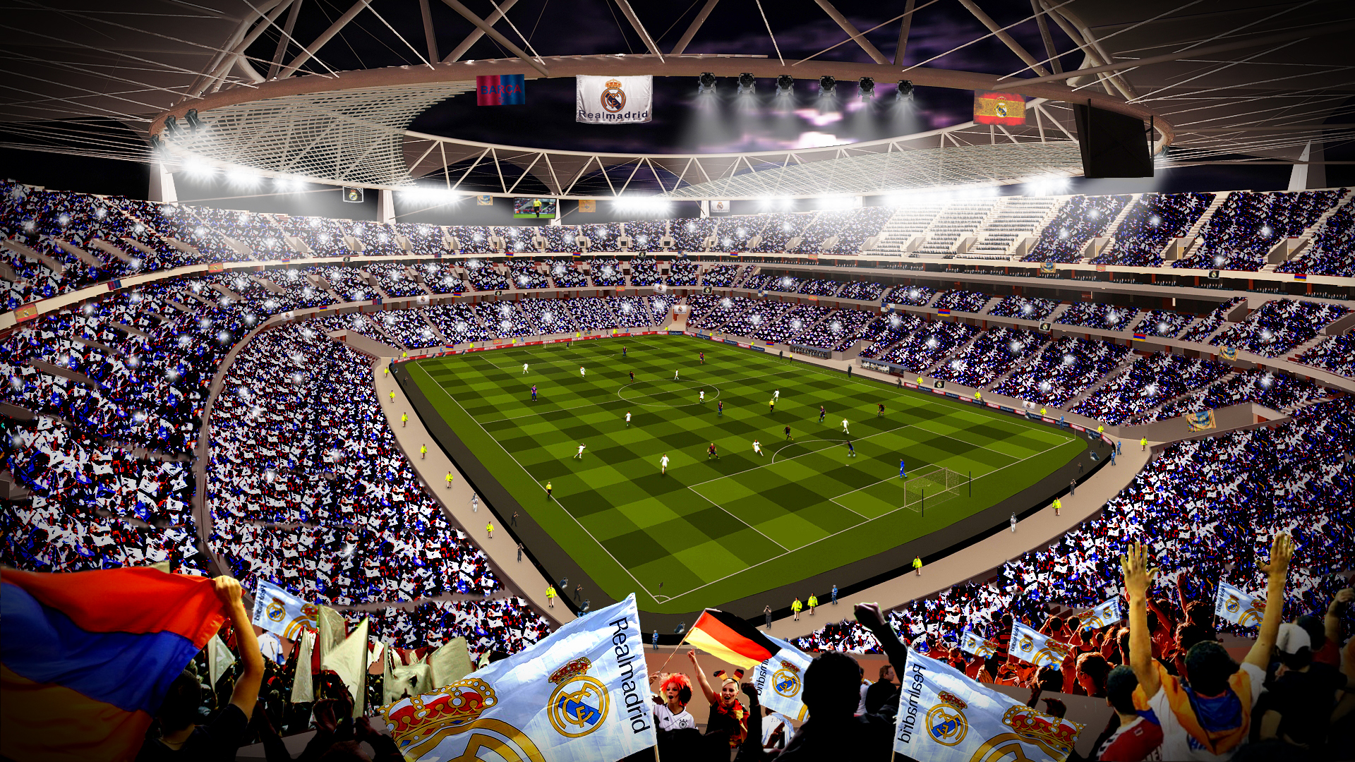 Volcano stadium by Gproject - Architizer