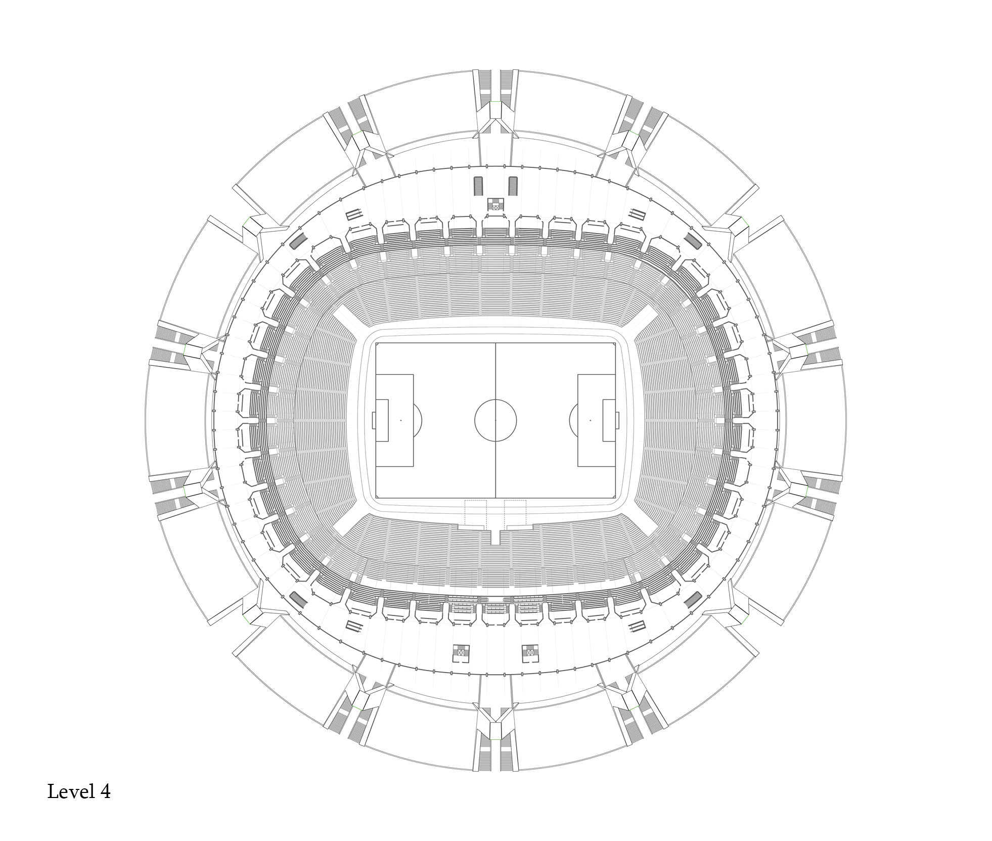 Volcano stadium by Gproject - Architizer