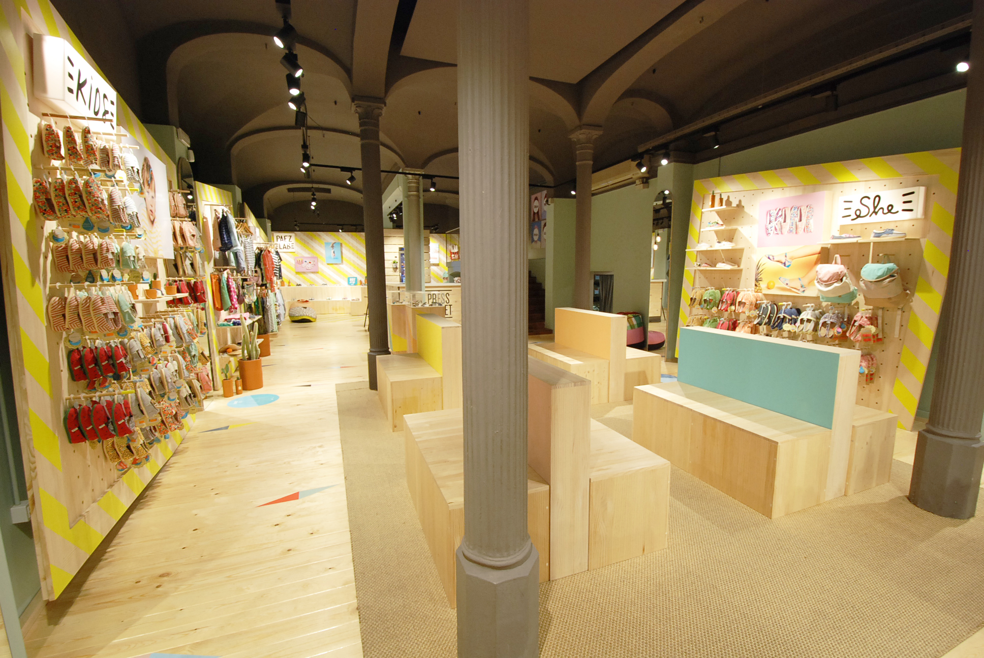 Paez Flagship Barcelona by Studiostore Design Studio by Lafede - Architizer