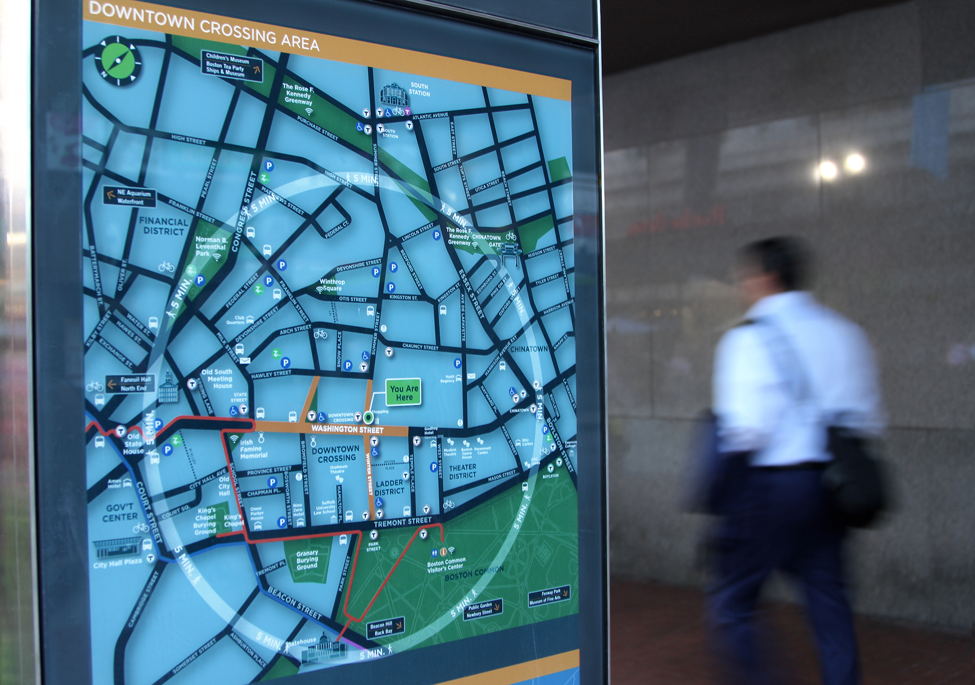Boston Downtown Wayfinding by DCL (Design Communications Ltd.) - Architizer