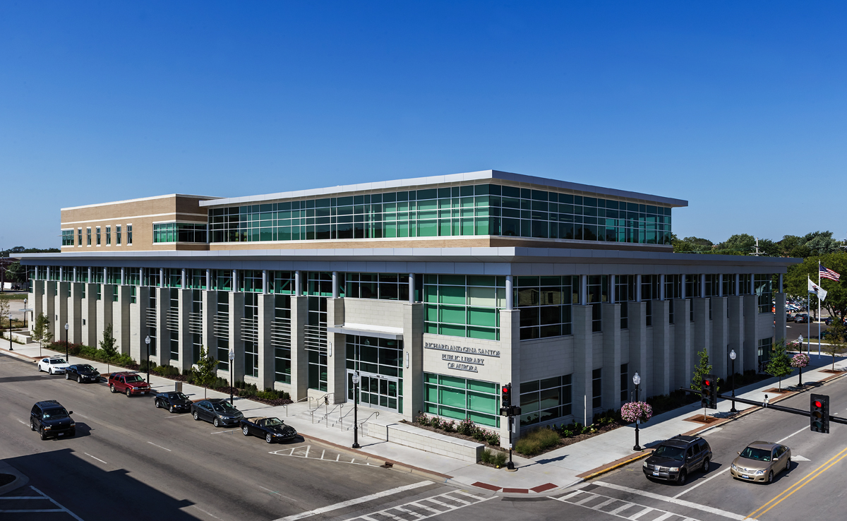 Aurora Public Library by Cordogan Clark & Associates - Architizer