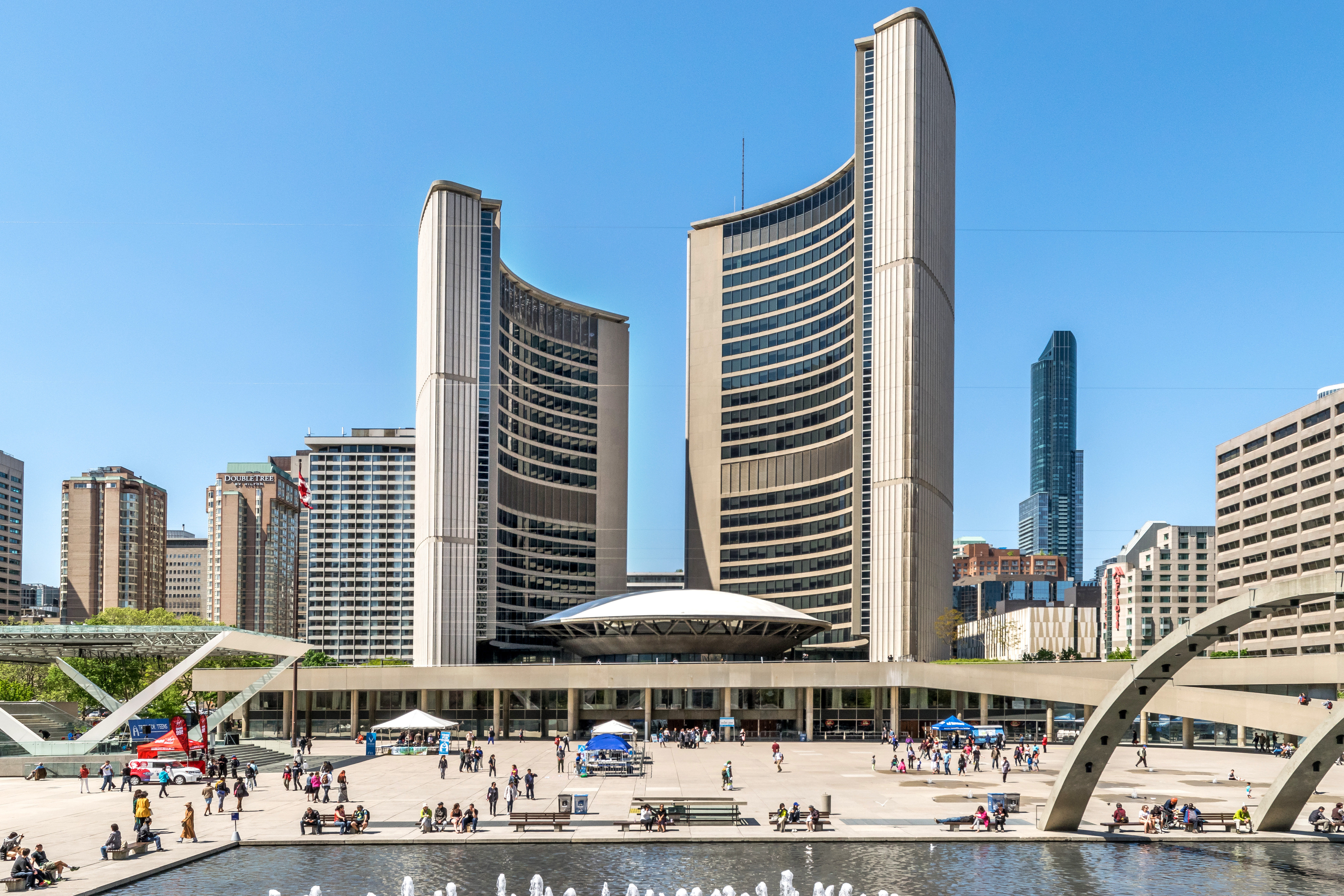 Toronto City Hall Architectural Photography Nightime & Daytime by ...