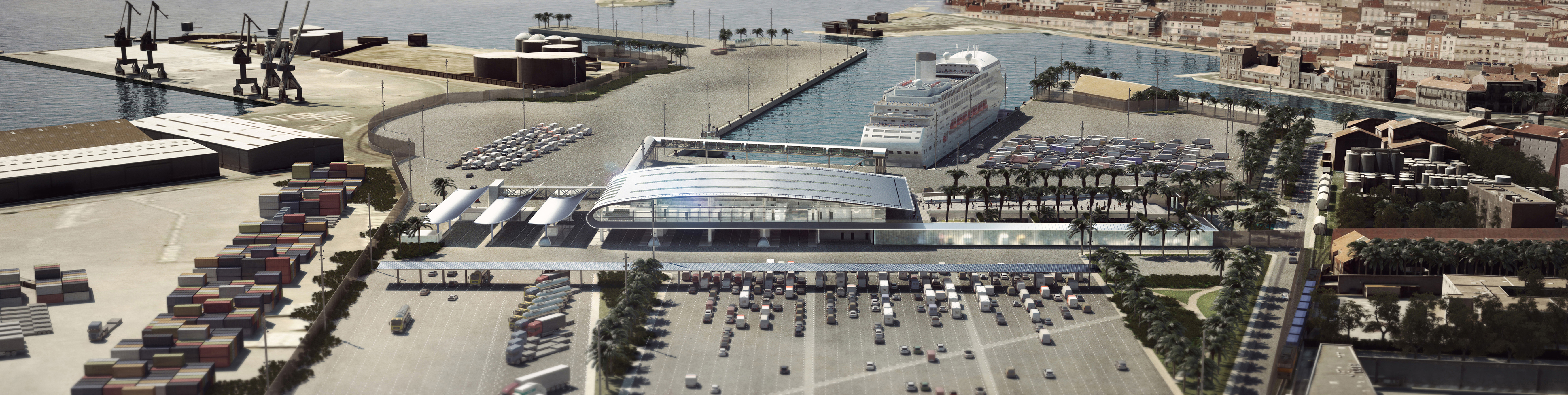 Port of Sète New Maritime Terminal by Ricardo Bofill Taller de ...