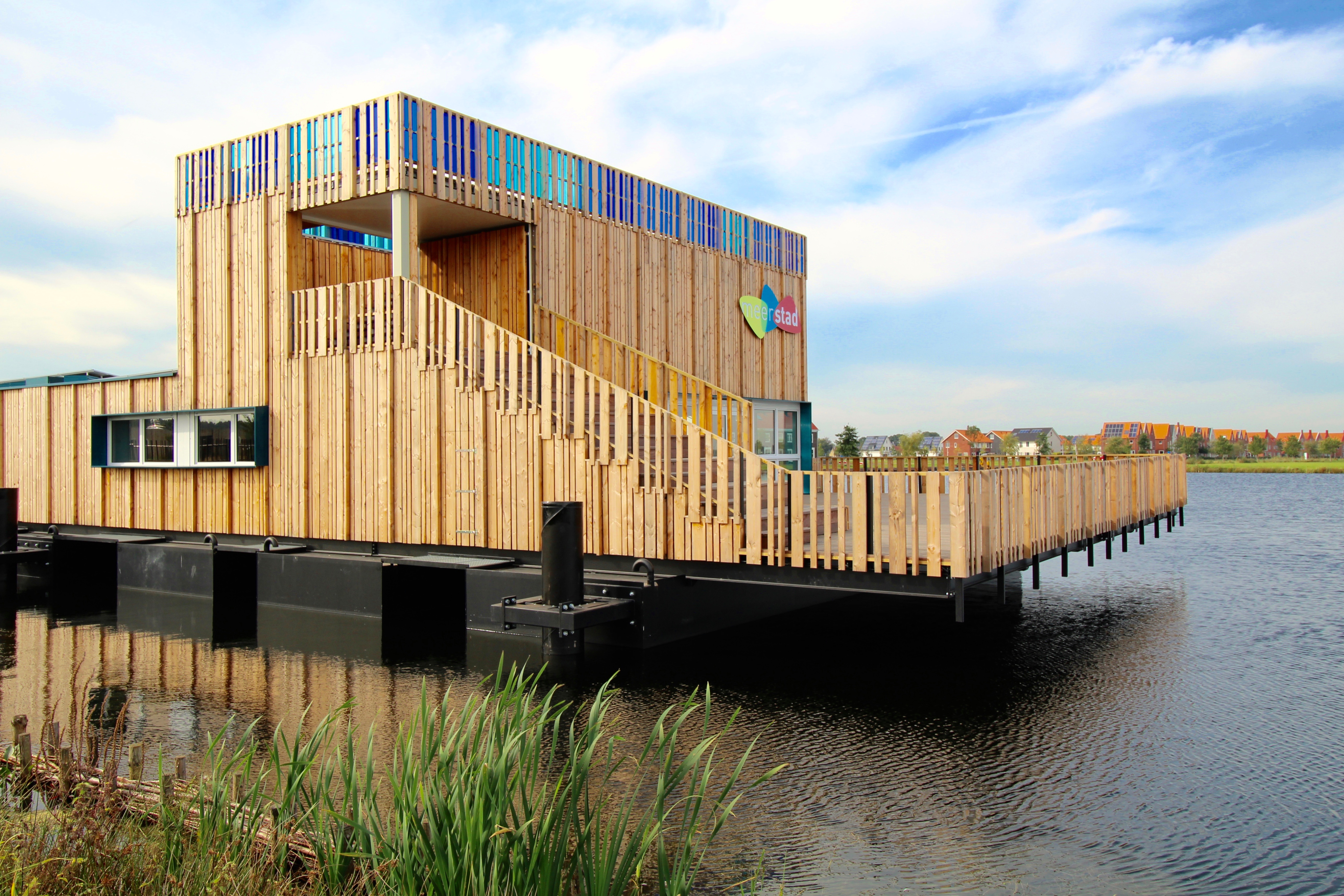 Floating Pavilion Meerstad by LYVR˚ Architecture and Interior Design ...