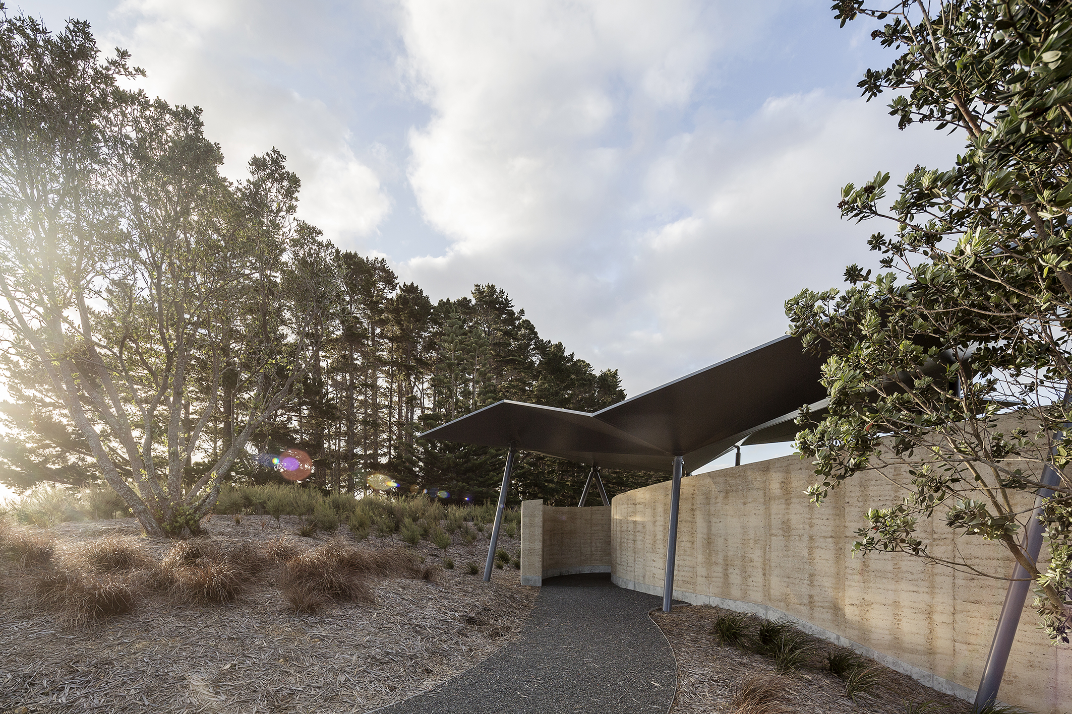 Idea 1329322: Rore kahu by Cheshire Architects in Te Tii, New Zealand ...