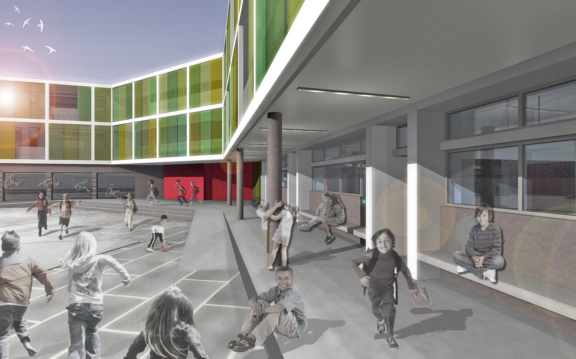 1st Primary School "Ag. Pavlos" with closed gym at the Municipality of ...