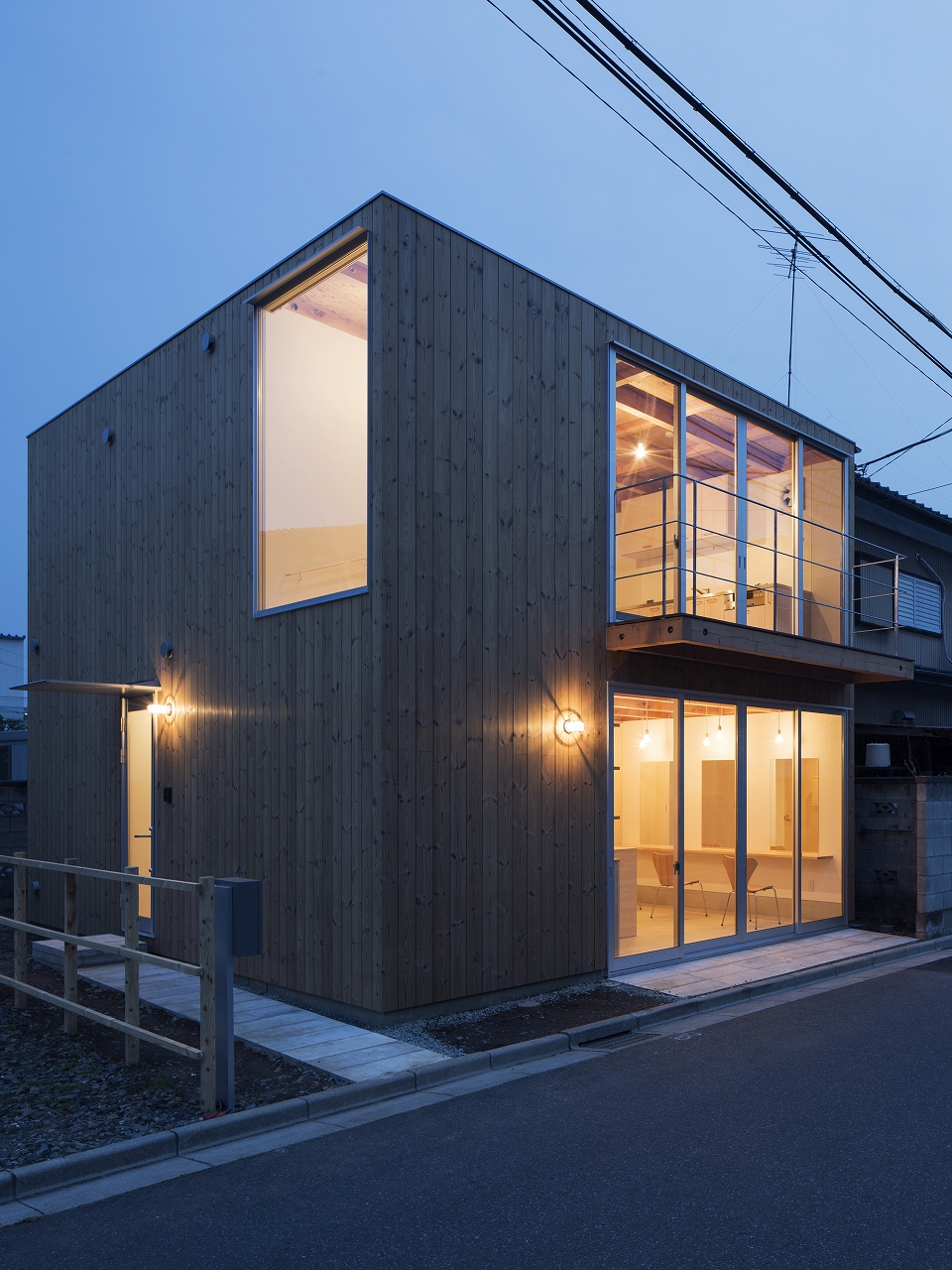 Wooden Box House by suzuki architects - Architizer