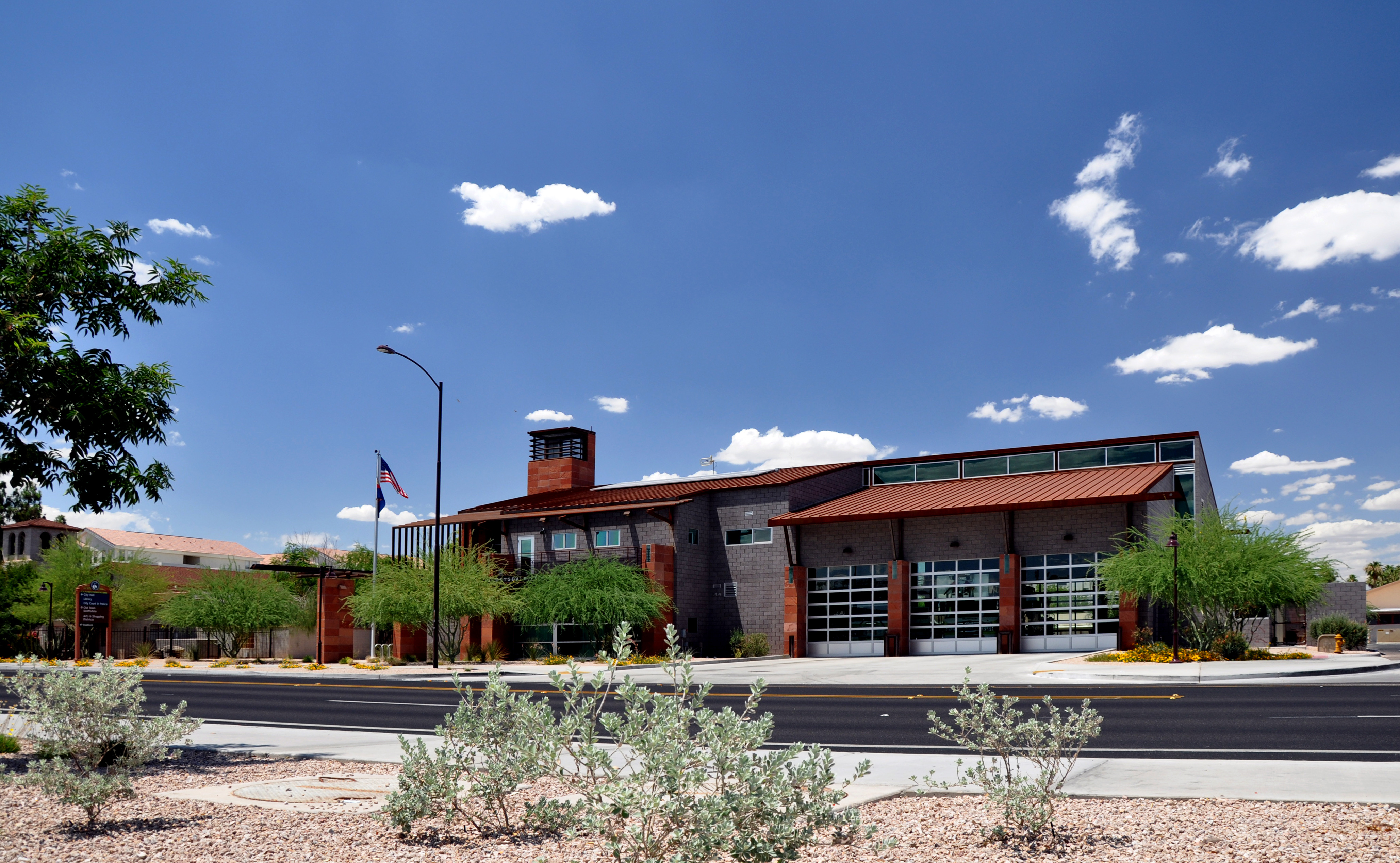 Scottsdale Fire Station + Administration by LEA Architects, LLC ...