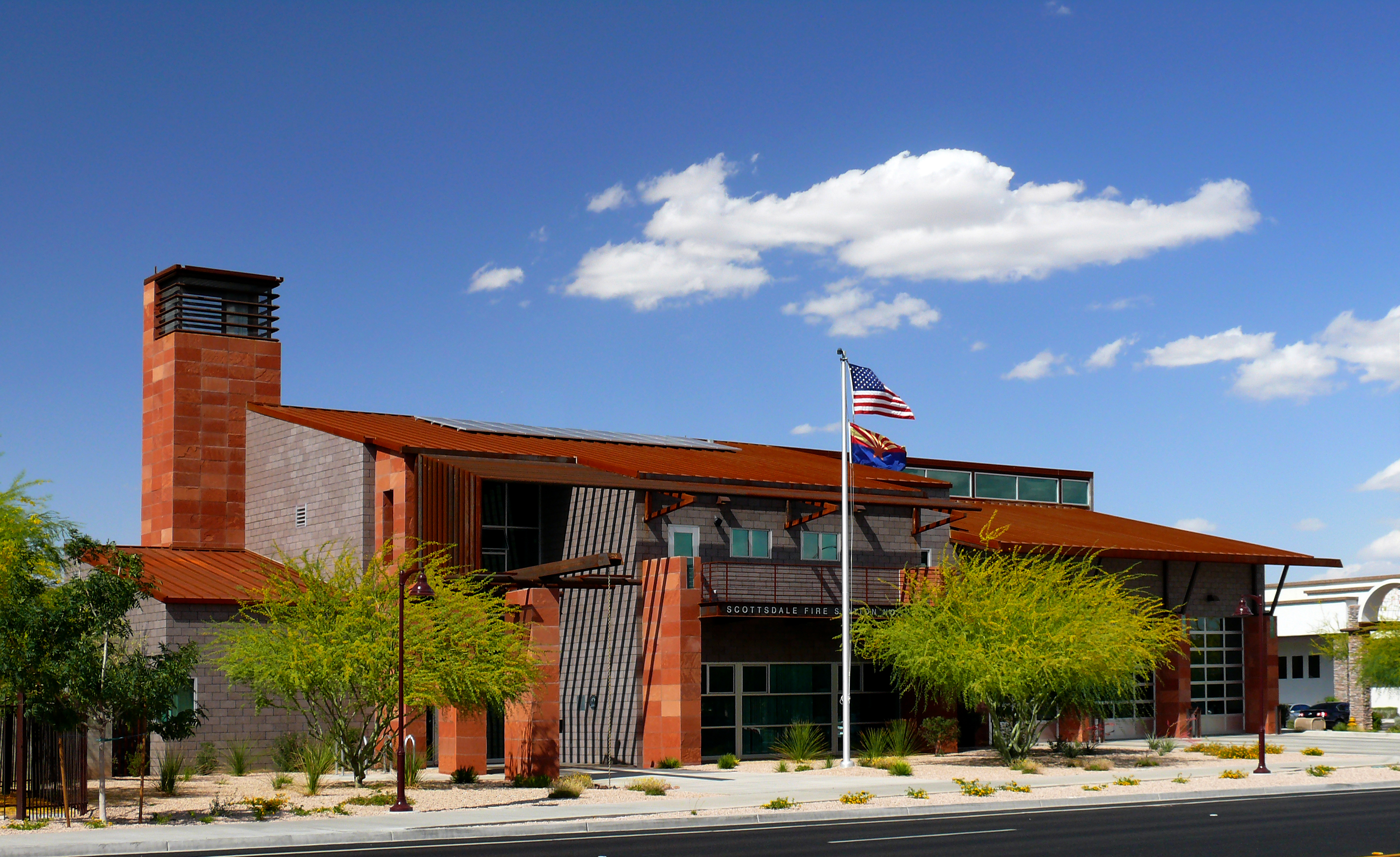 Scottsdale Fire Station + Administration by LEA Architects, LLC ...