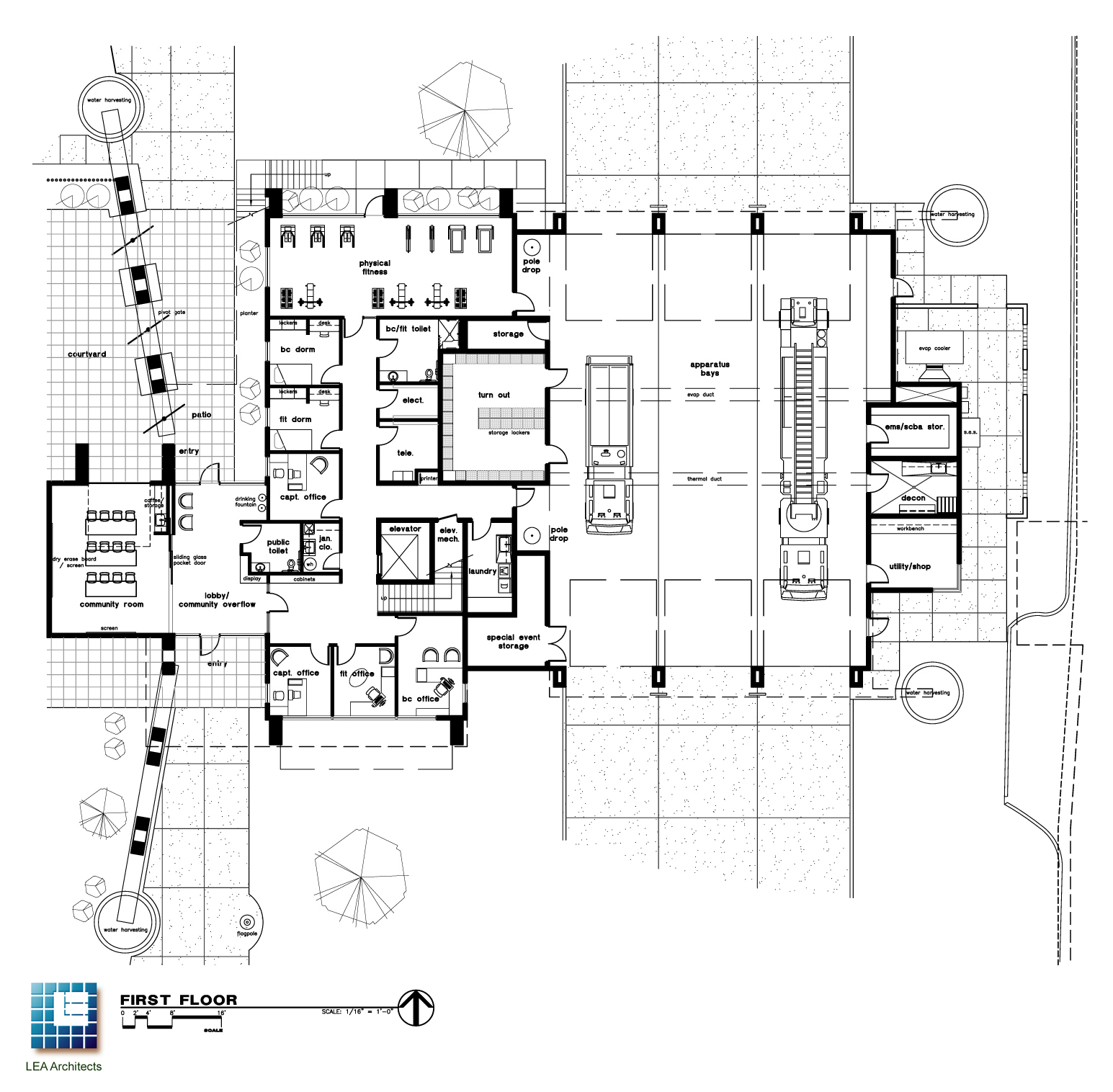 Scottsdale Fire Station + Administration by LEA Architects, LLC ...