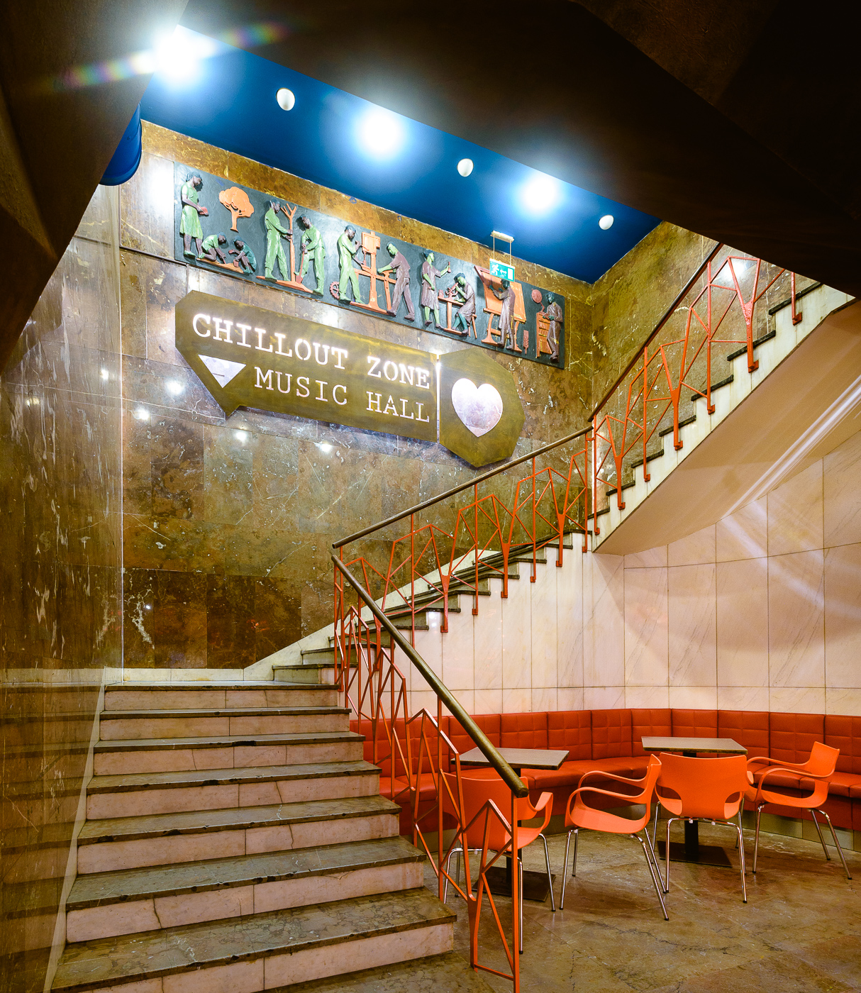 Rock Café Prague - New interior design by scenografie - Architizer