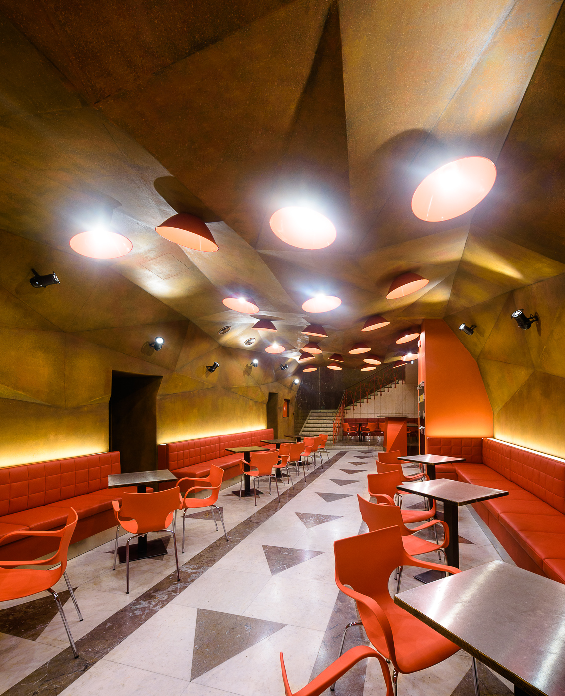 Rock Café Prague - New interior design by scenografie - Architizer