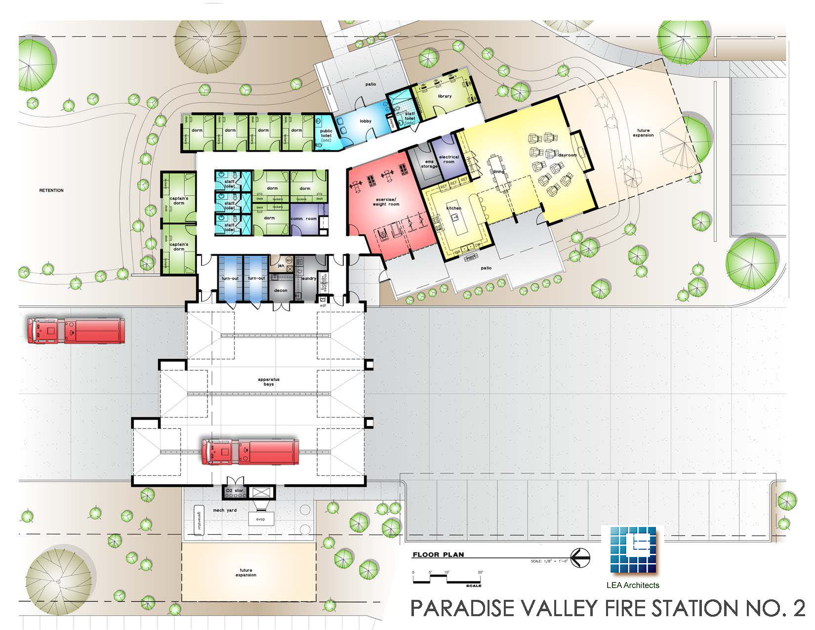 Paradise Valley Fire Admin +Station 2 by LEA Architects, LLC - Architizer