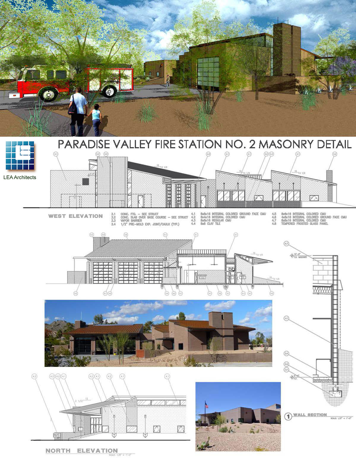 Paradise Valley Fire Admin +Station 2 by LEA Architects, LLC - Architizer