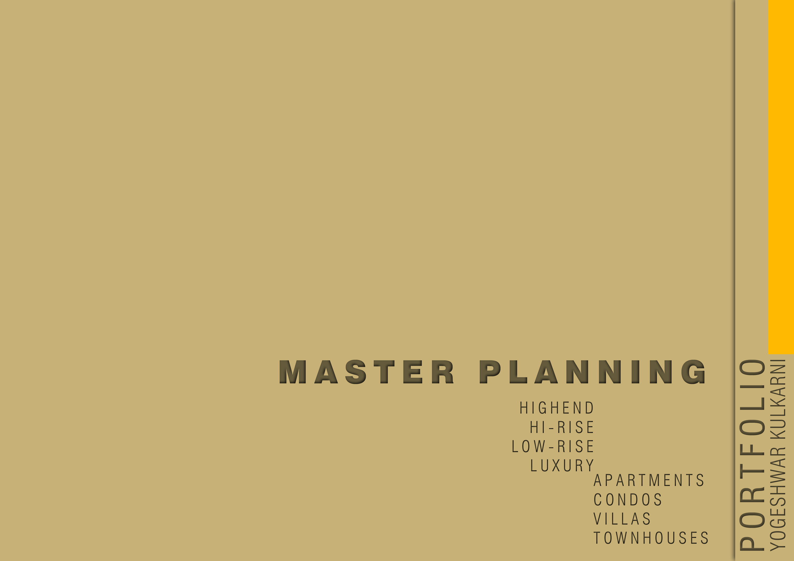 ARCHITECTURE PORTFOLIO by Yogeshwar Kulkarni - Architizer