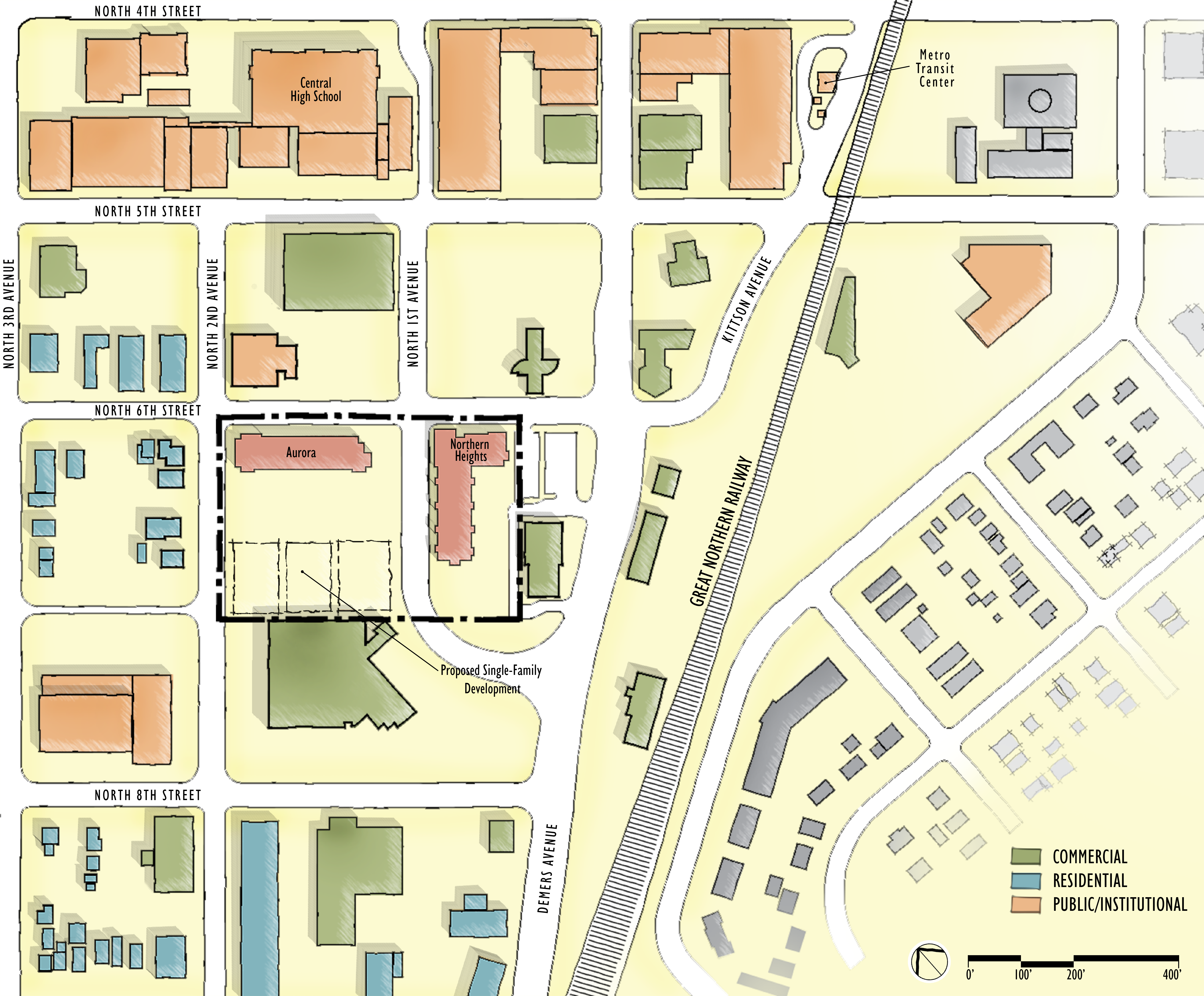 Griggs Square Neighborhood Development by JLG Architects - Architizer