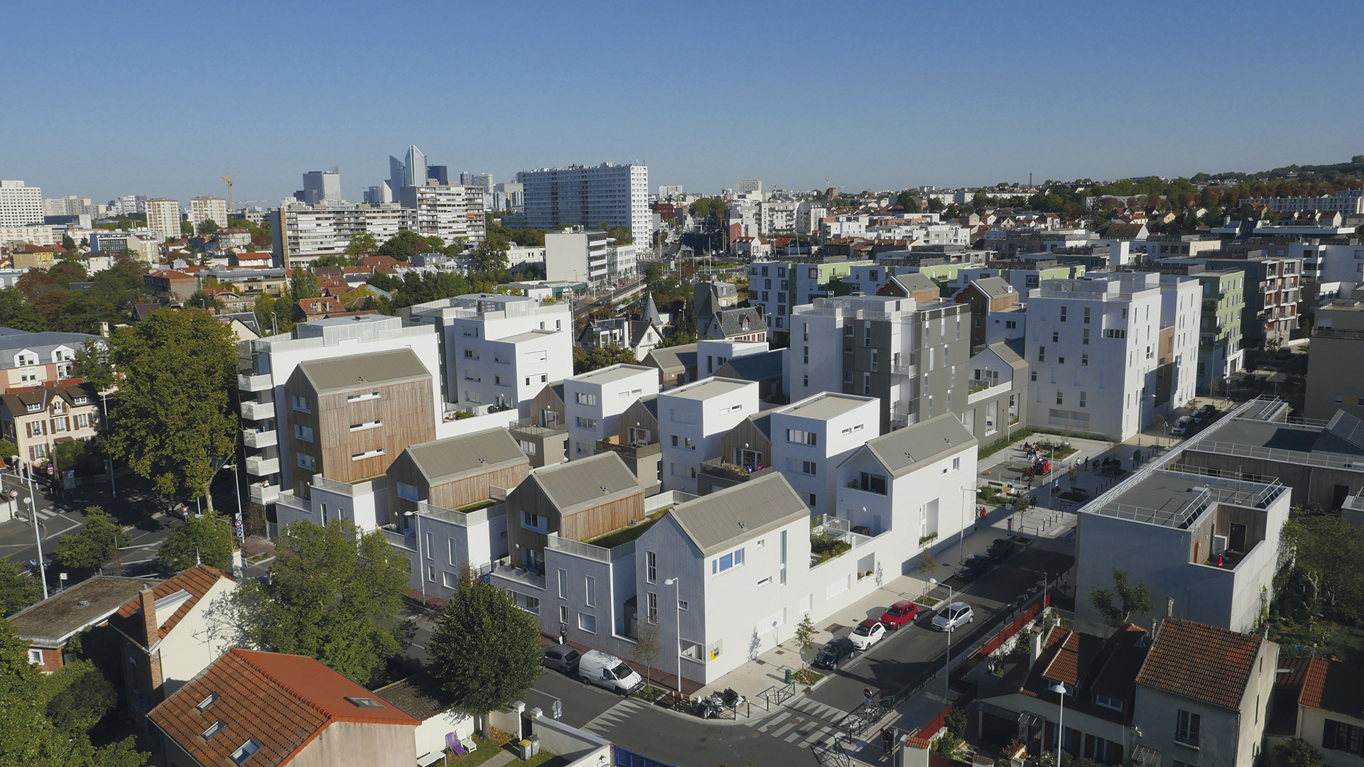 157 housing units in Nanterre by Atelier du Pont - Architizer