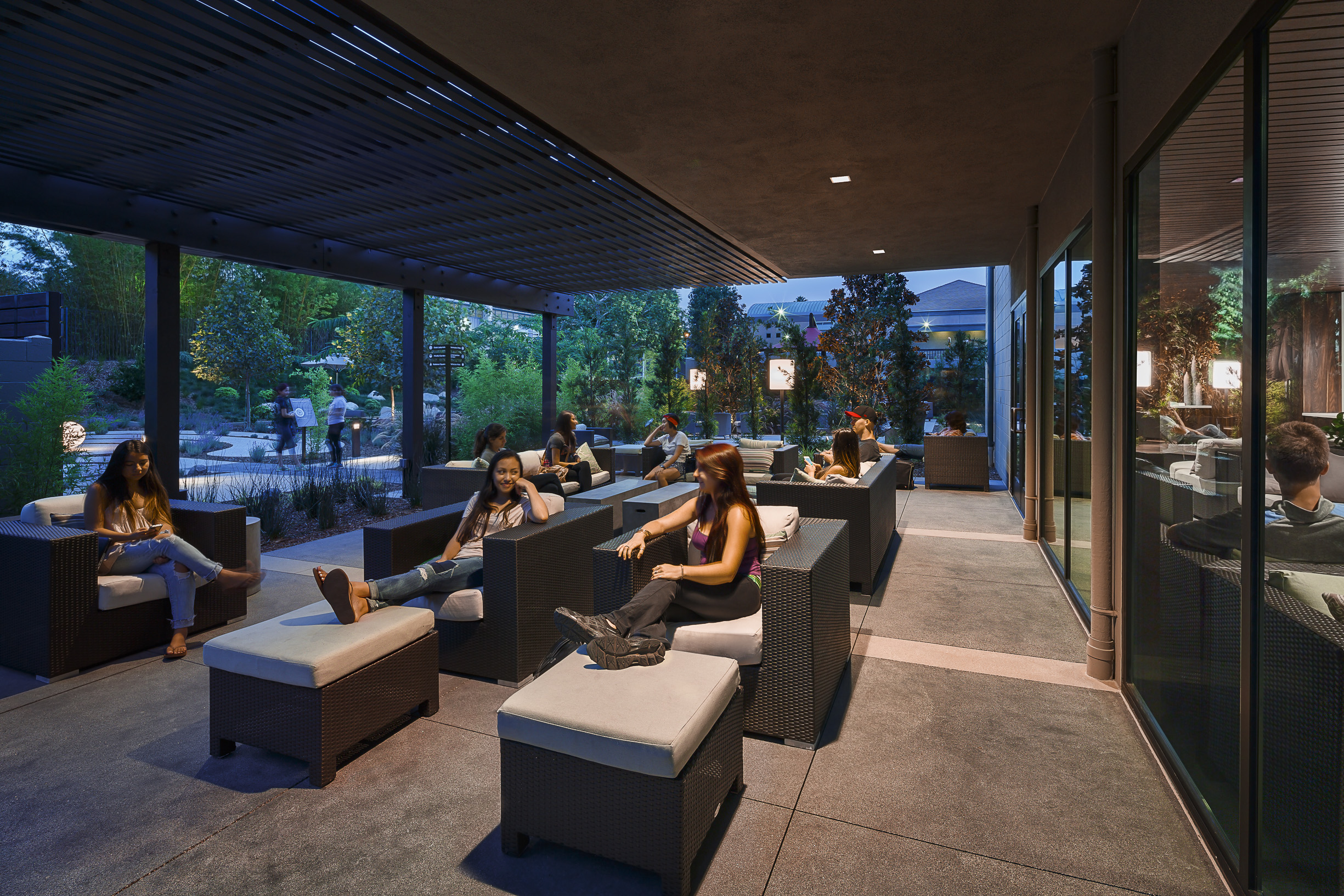 CSU Northridge Oasis Wellness Center by LPA - Architizer