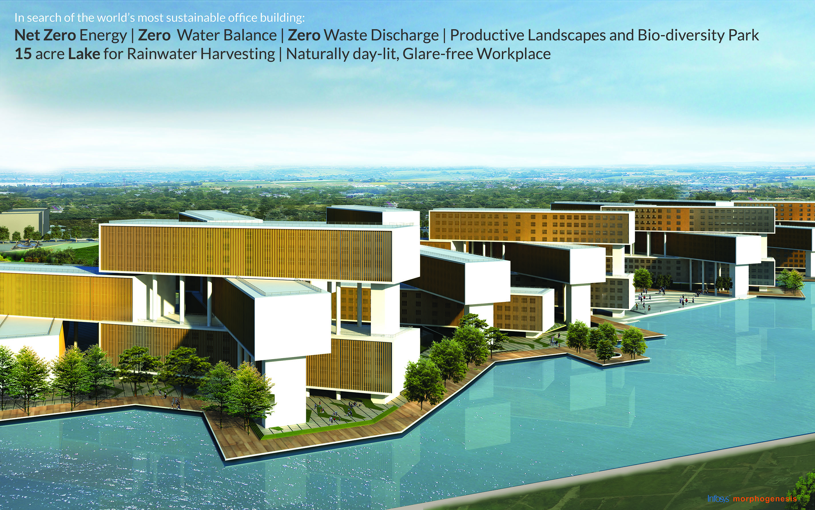 Campus for Infosys Ltd by Morphogenesis - Architizer