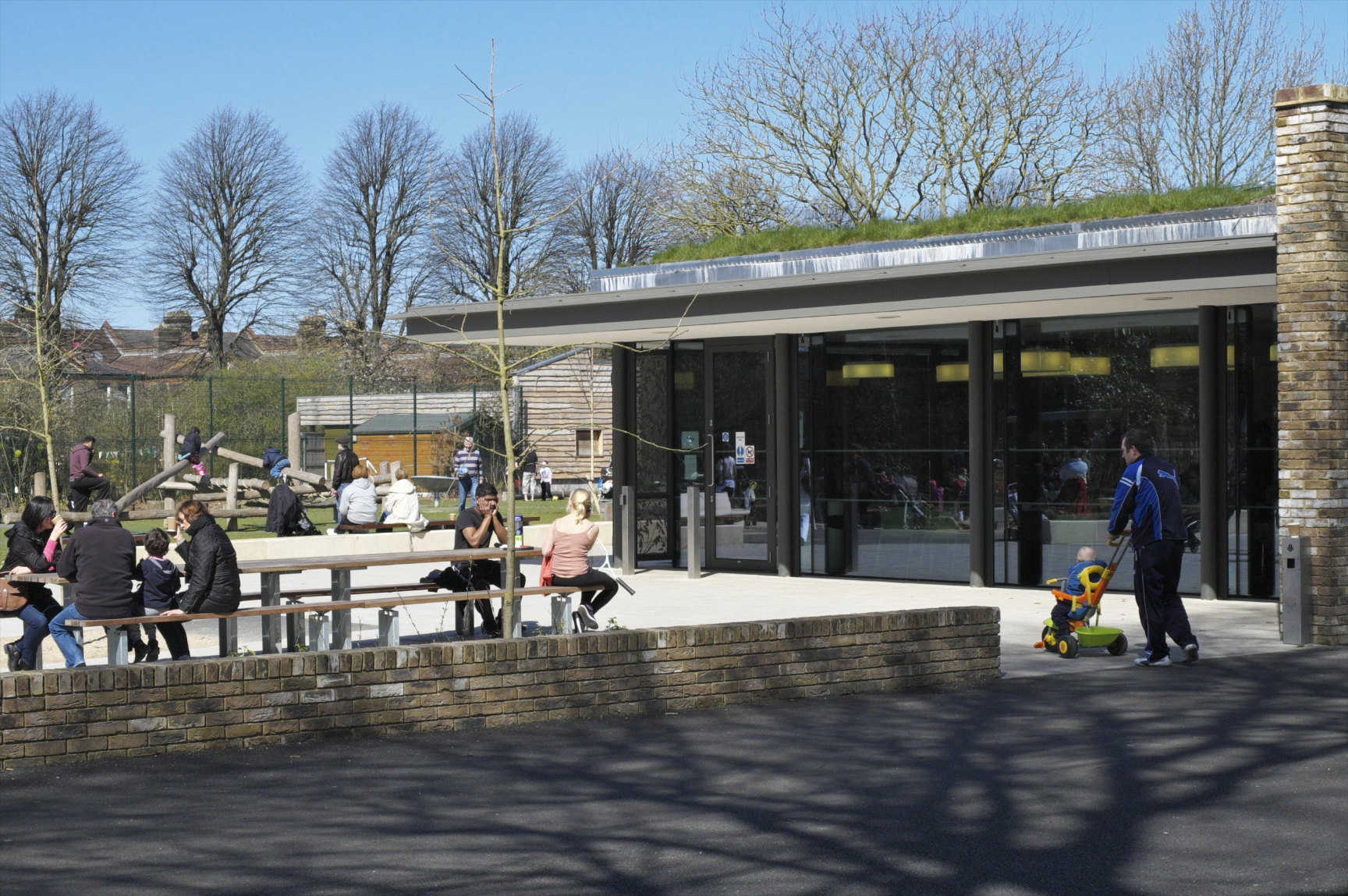 Aveling Centre, Lloyd Park, Waltham Forest by ArchitecturePLB - Architizer