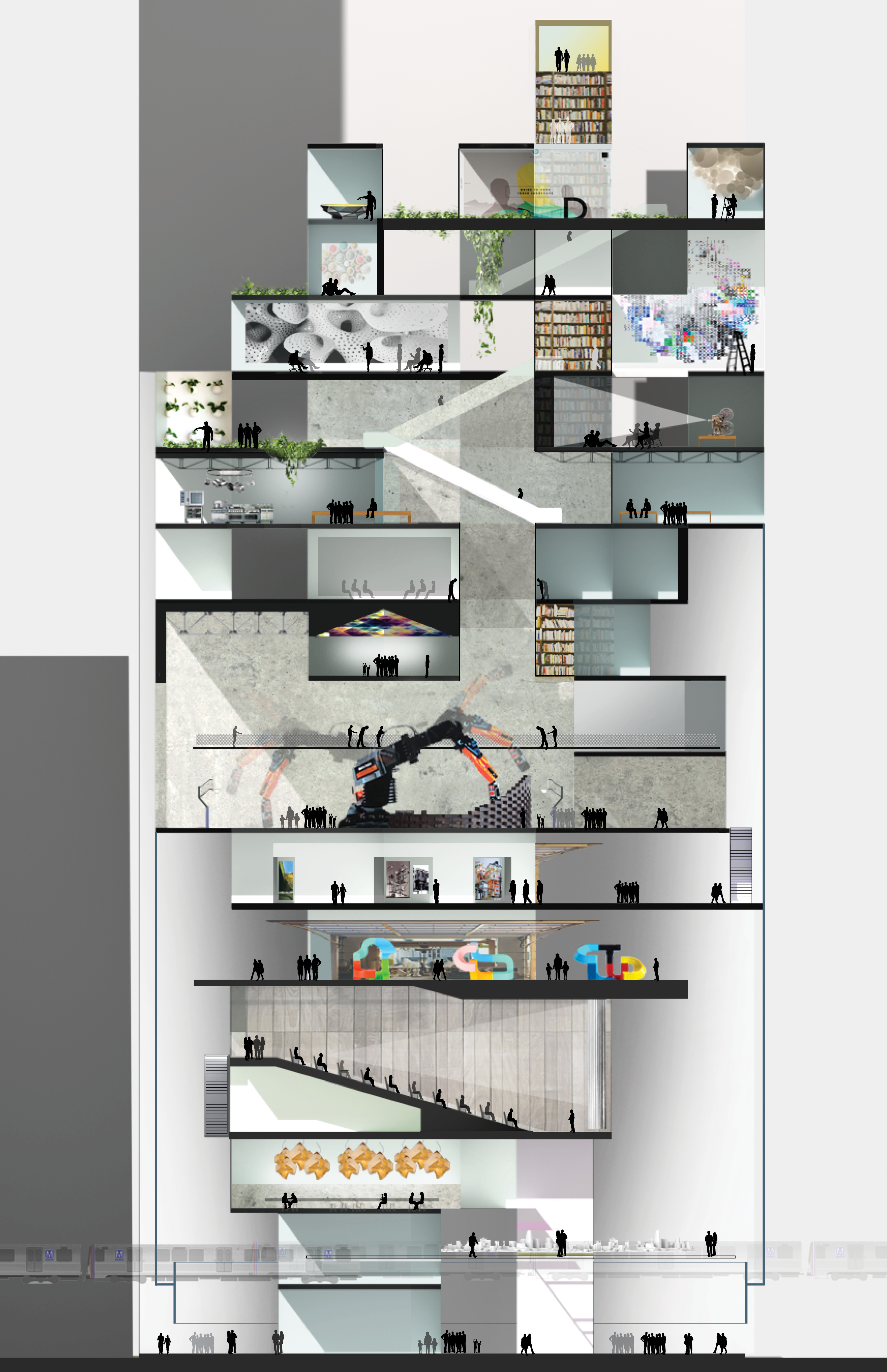 Chicago Center for Architecture Design Competition by STUDIOS ...