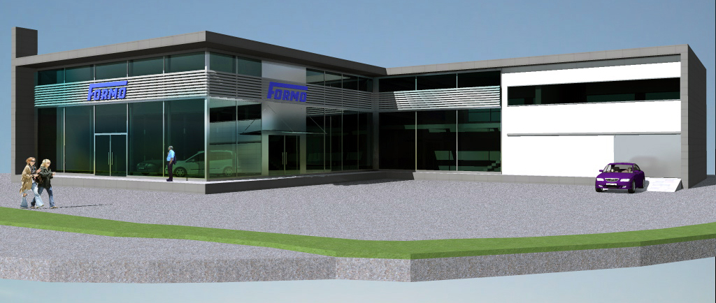 Car Showroom and facility by SBI Design as - Architizer