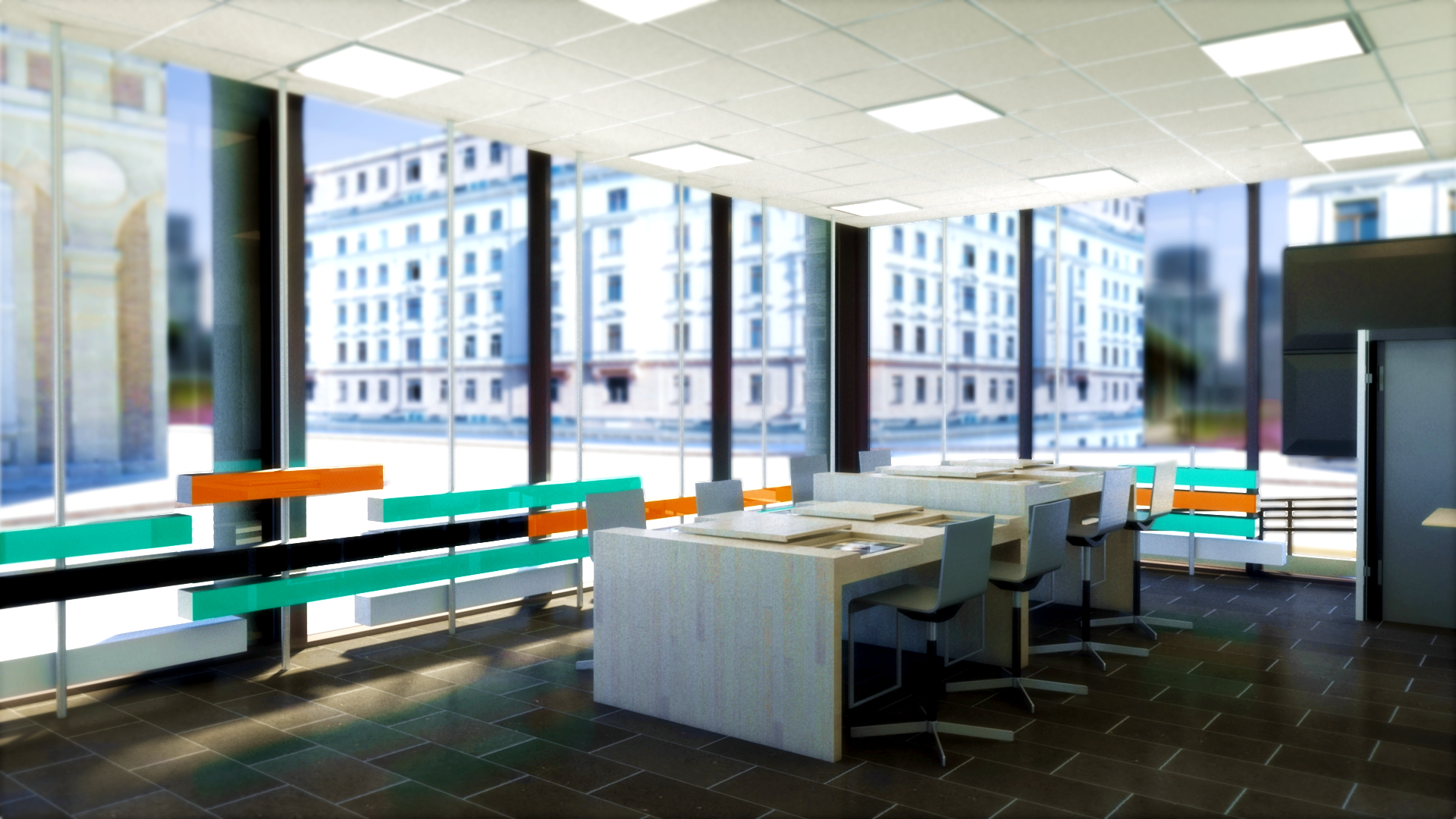 DNB Branch ( one of 900 branches) by SBI Design as - Architizer