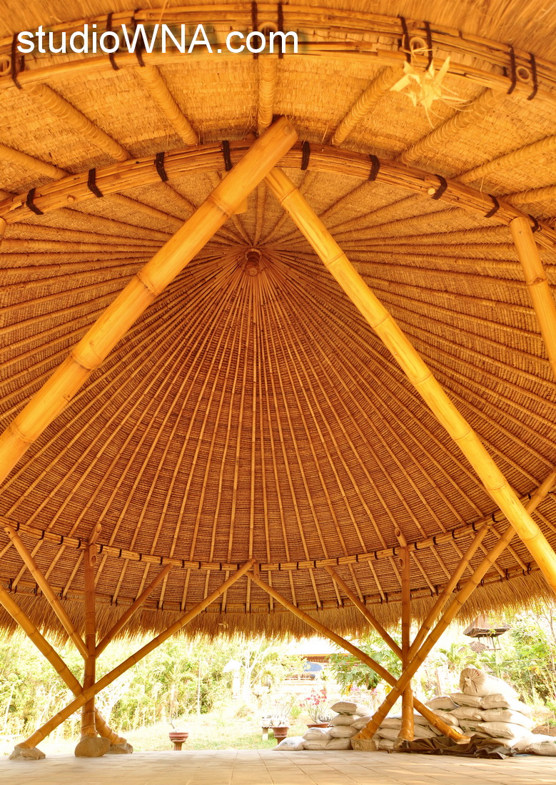 Small Bamboo Hall Sukaheat Bali by Studio WNA - Architizer