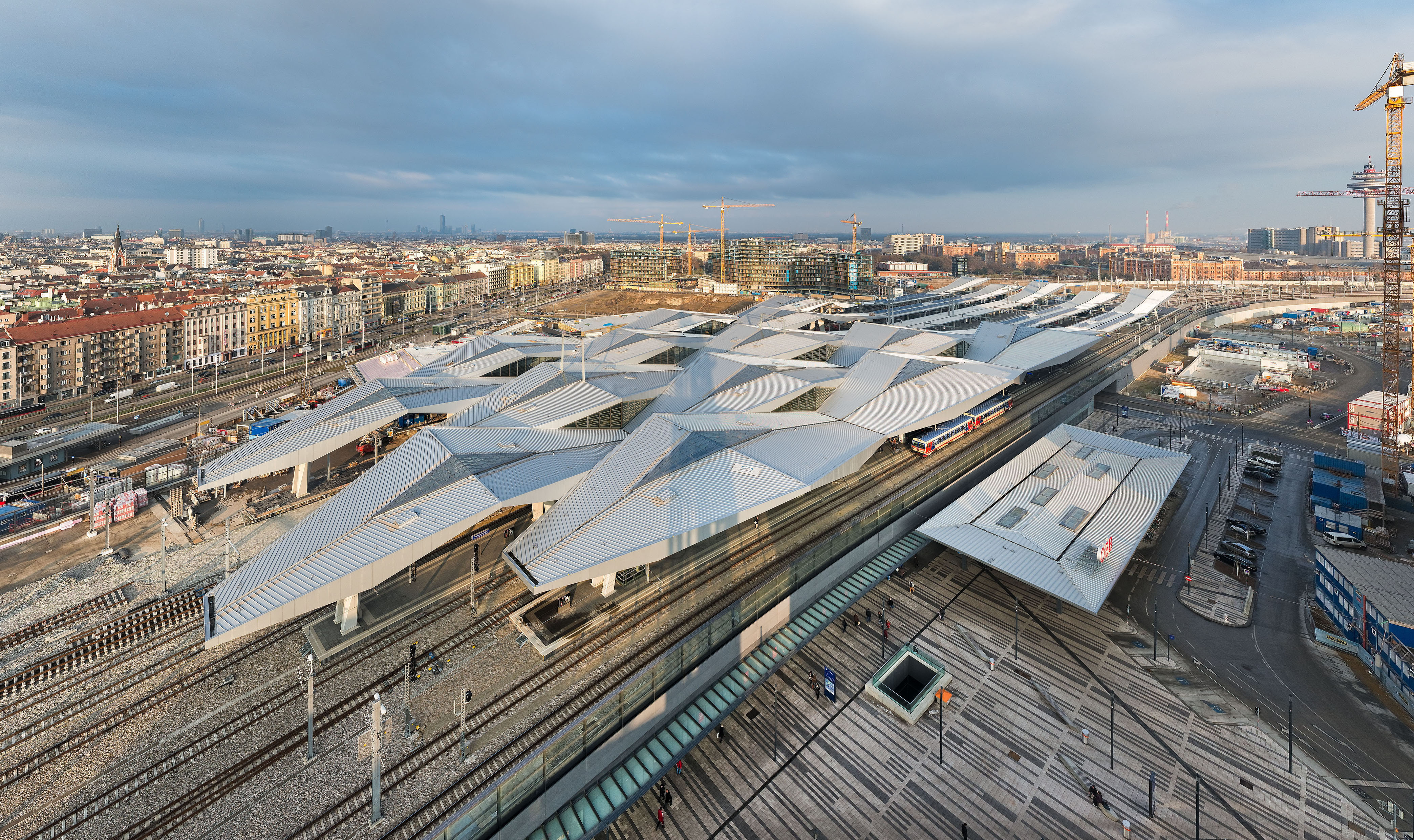 Vienna Central Station by theo hotz partner | architekten - Architizer