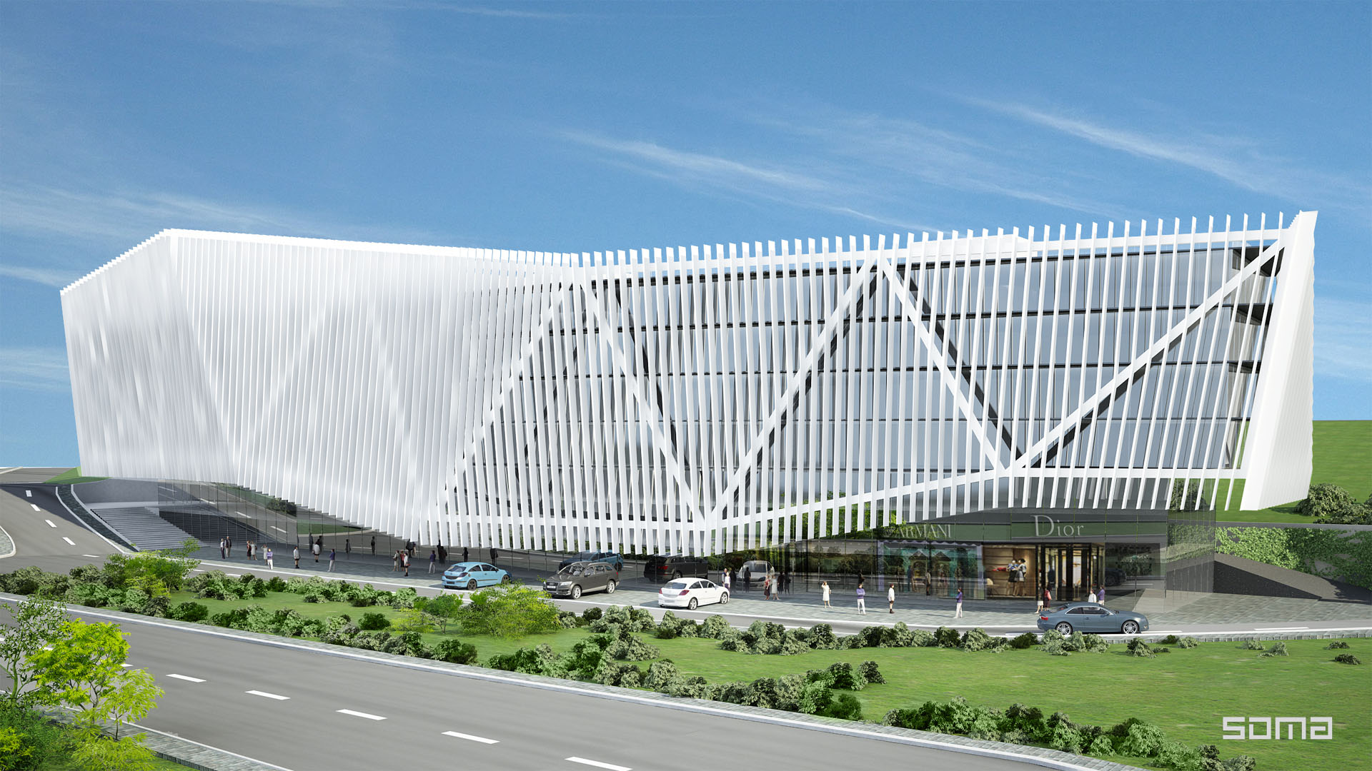 MIXED USE CENTER by SOMA - Architizer