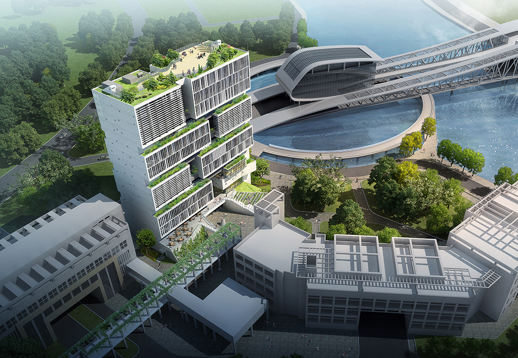 Tsinghua Ocean Center - Architizer