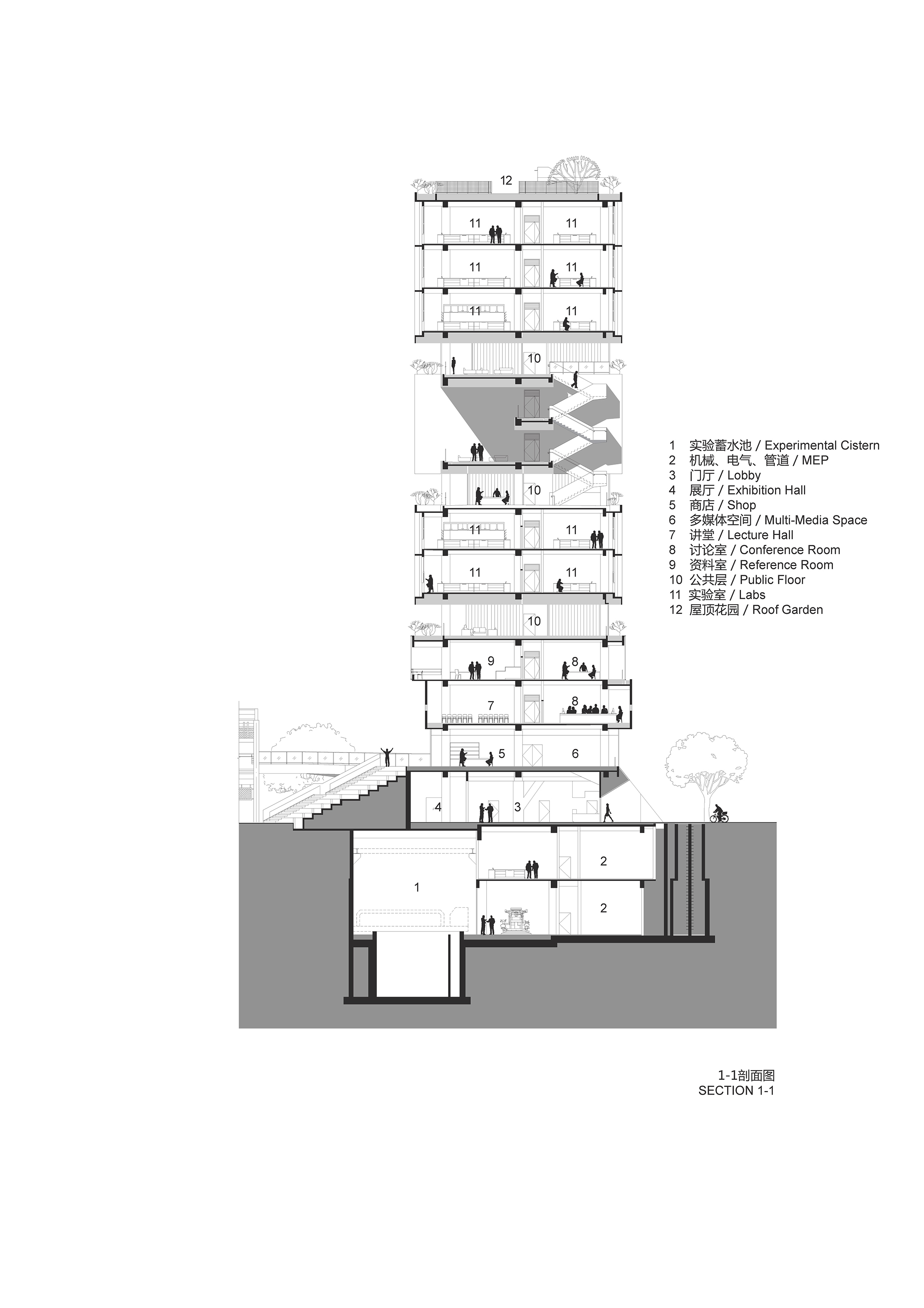 Tsinghua Ocean Center by OPEN Architecture - Architizer