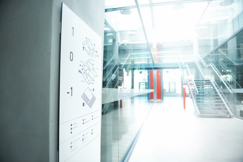 Wayfinding system - cultural and commercial passage by blank studio ...