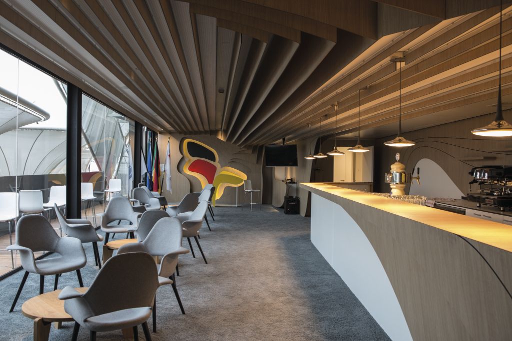 Facilities German Pavilion Expo Milano 2015 by EGGER Wood-based ...