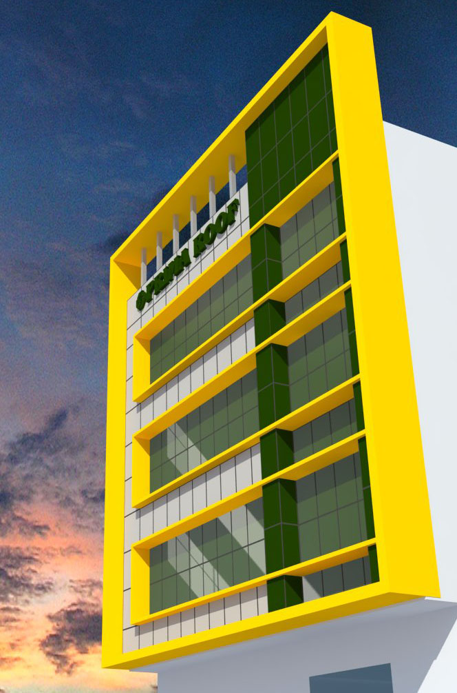 Prima Roof Building Facade by Quadrant Associate - Architizer