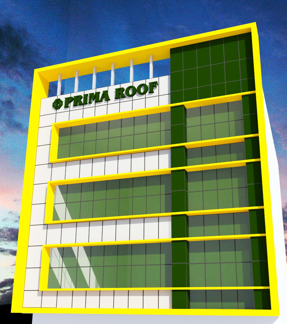 Idea 1360204: Prima Roof Building Facade by Quadrant Associate - Architizer